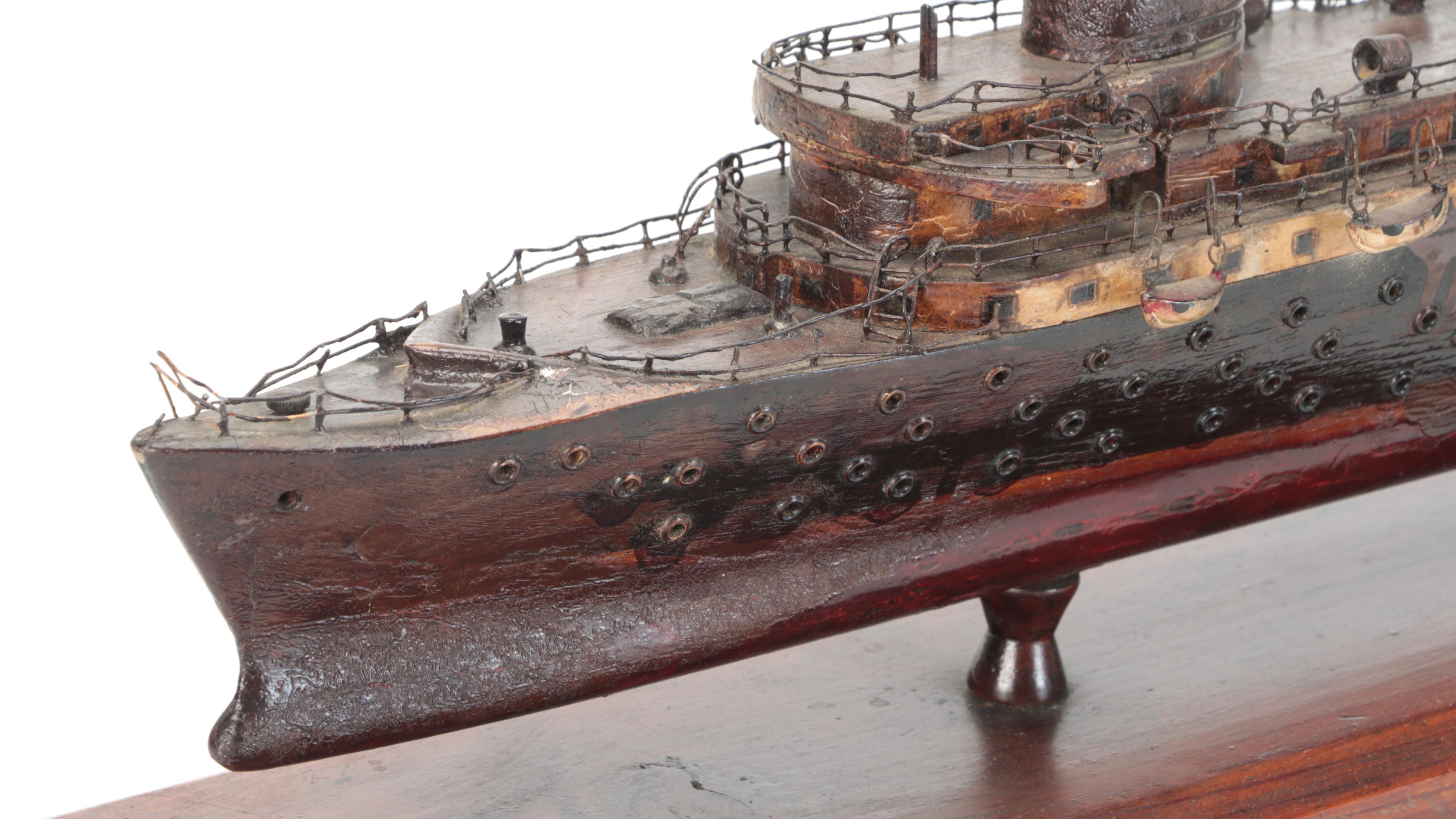 SS Normandie Wooden Model Ship | EBTH