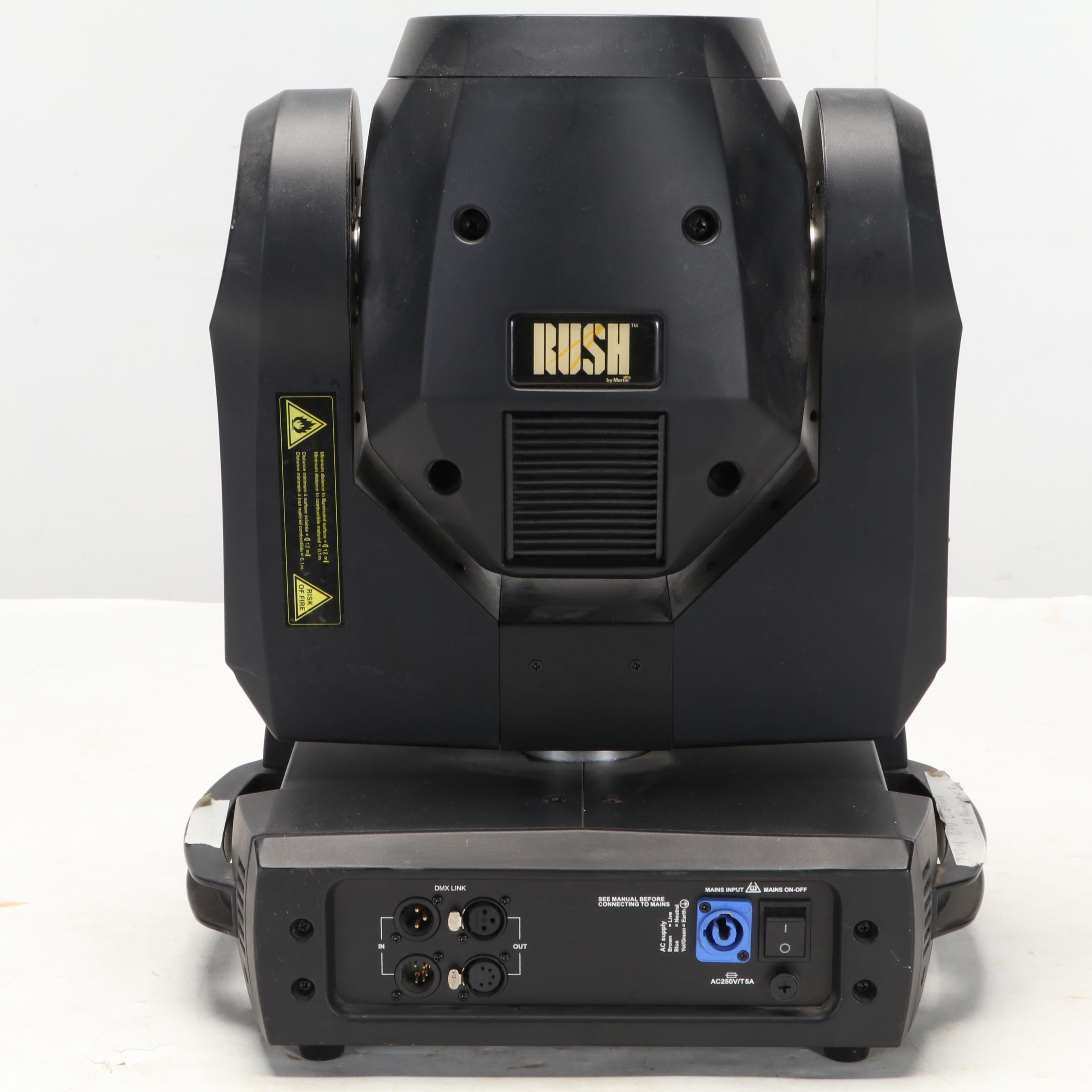 Rush MH 3 Beam Moving Head Light | EBTH
