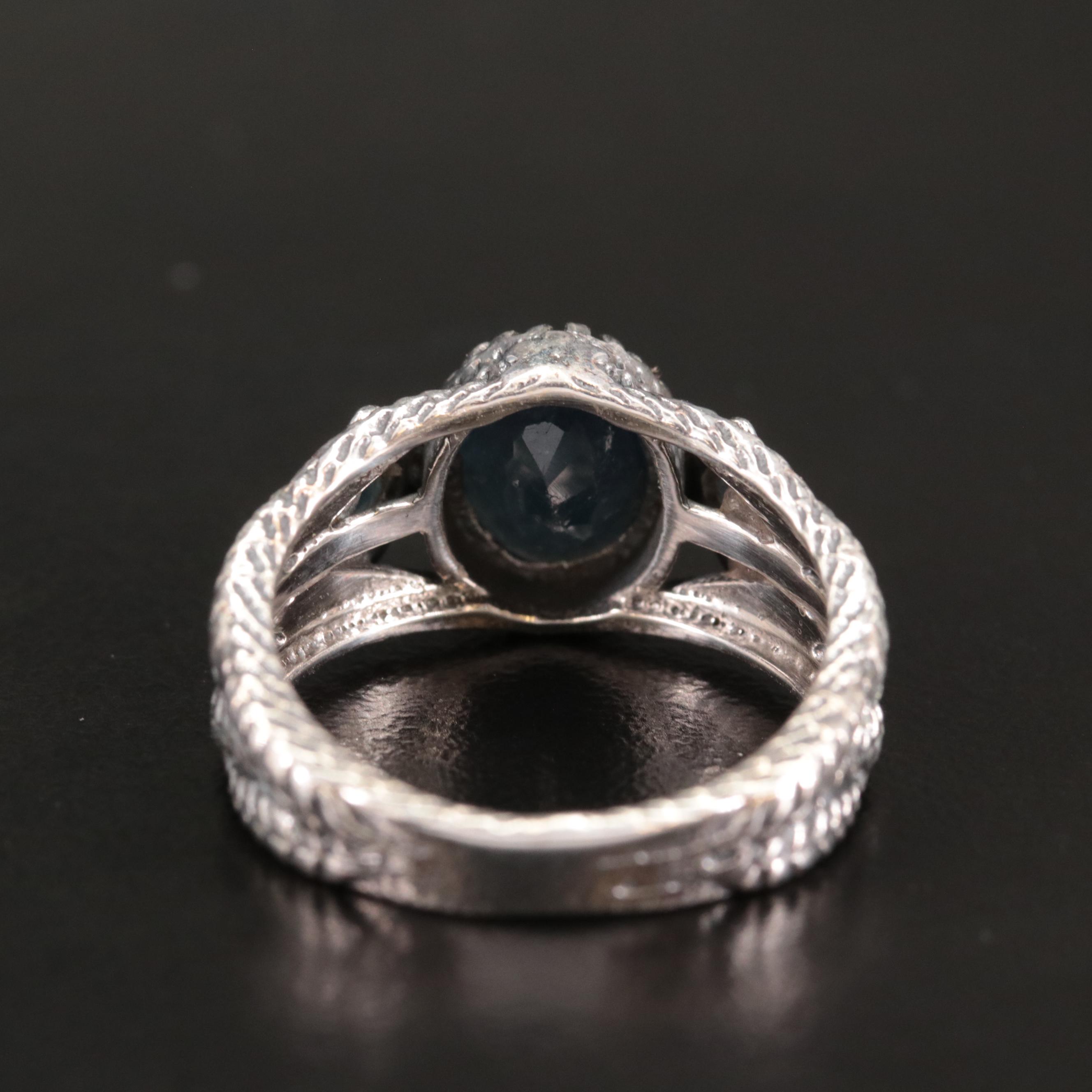 Sterling Sapphire Ring | EBTH