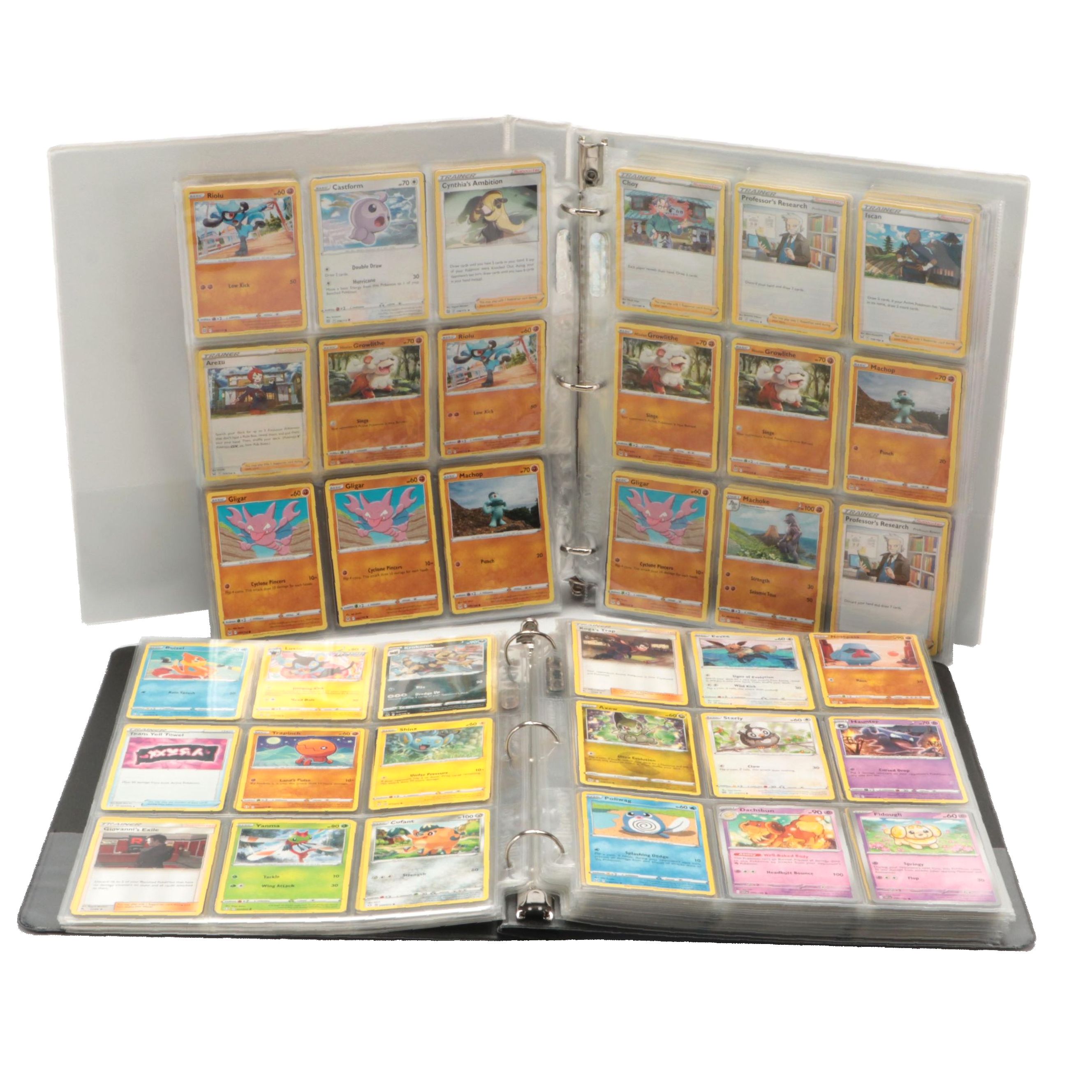Pokémon Card Collection Featuring Holo Machamp, Gengar, and More, 2010s ...