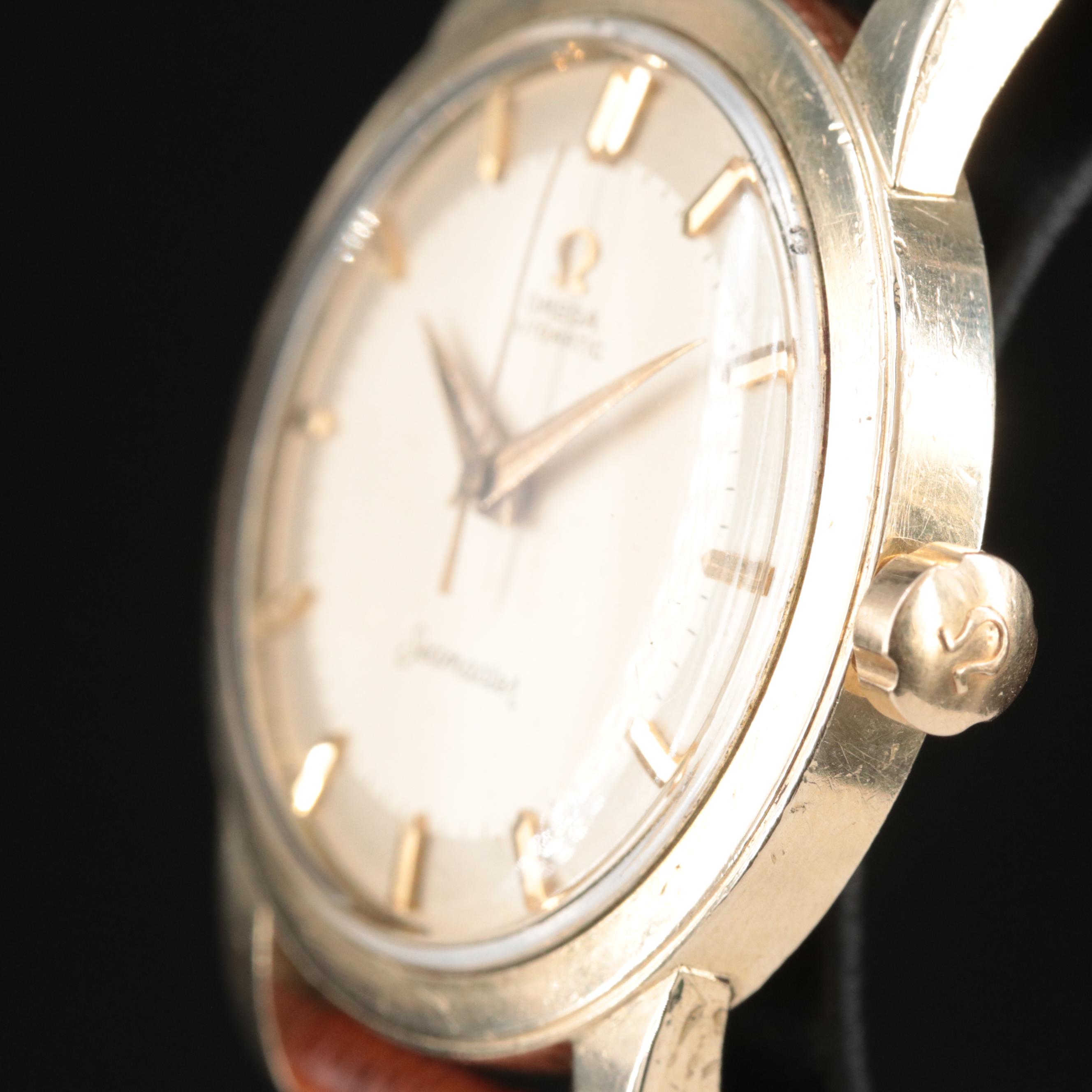 1958 Gold-Filled Omega Seamaster Watch | EBTH