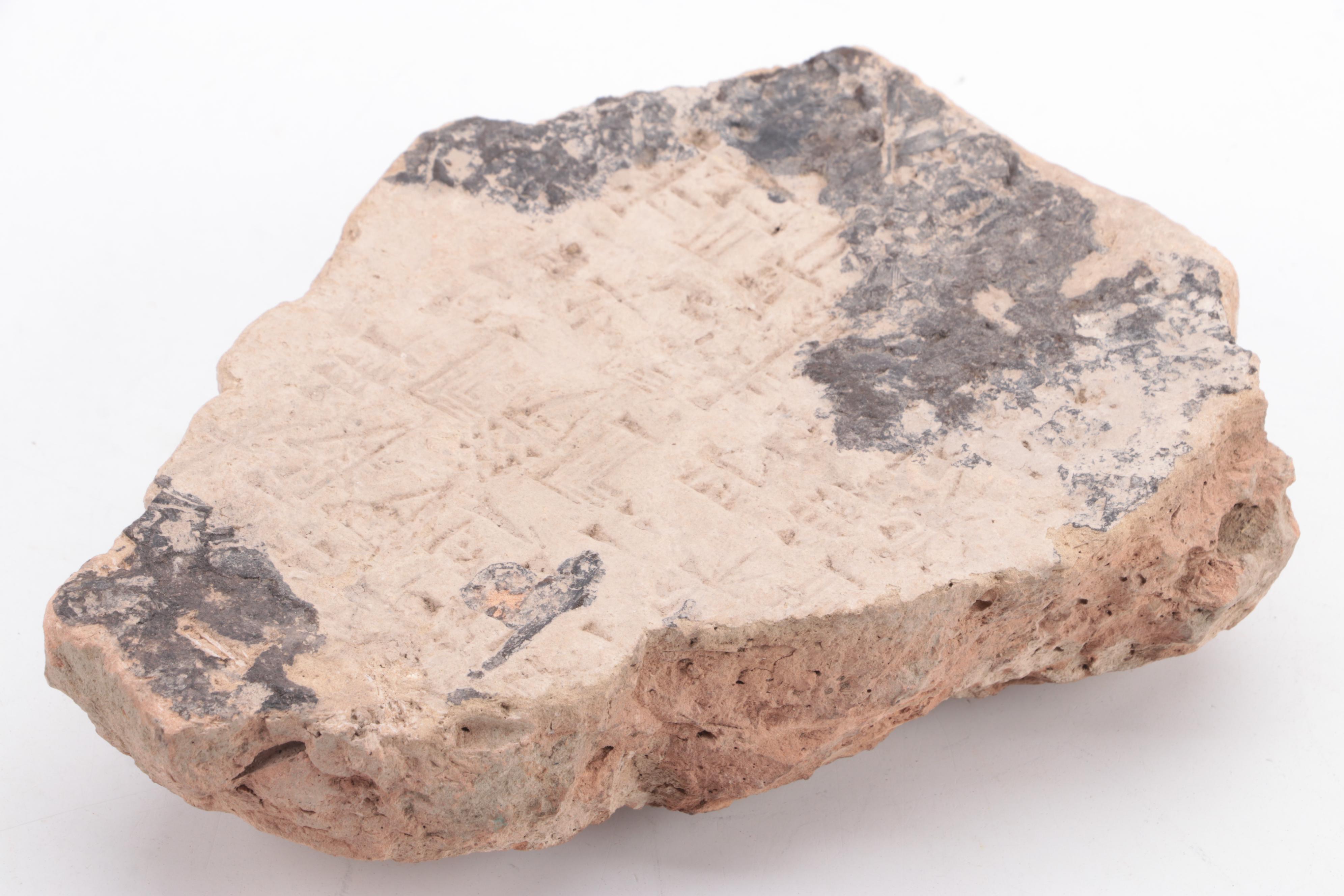 Ancient Sumerian Cuneiform Stone Fragment, Circa 3000 B.C.E. | EBTH