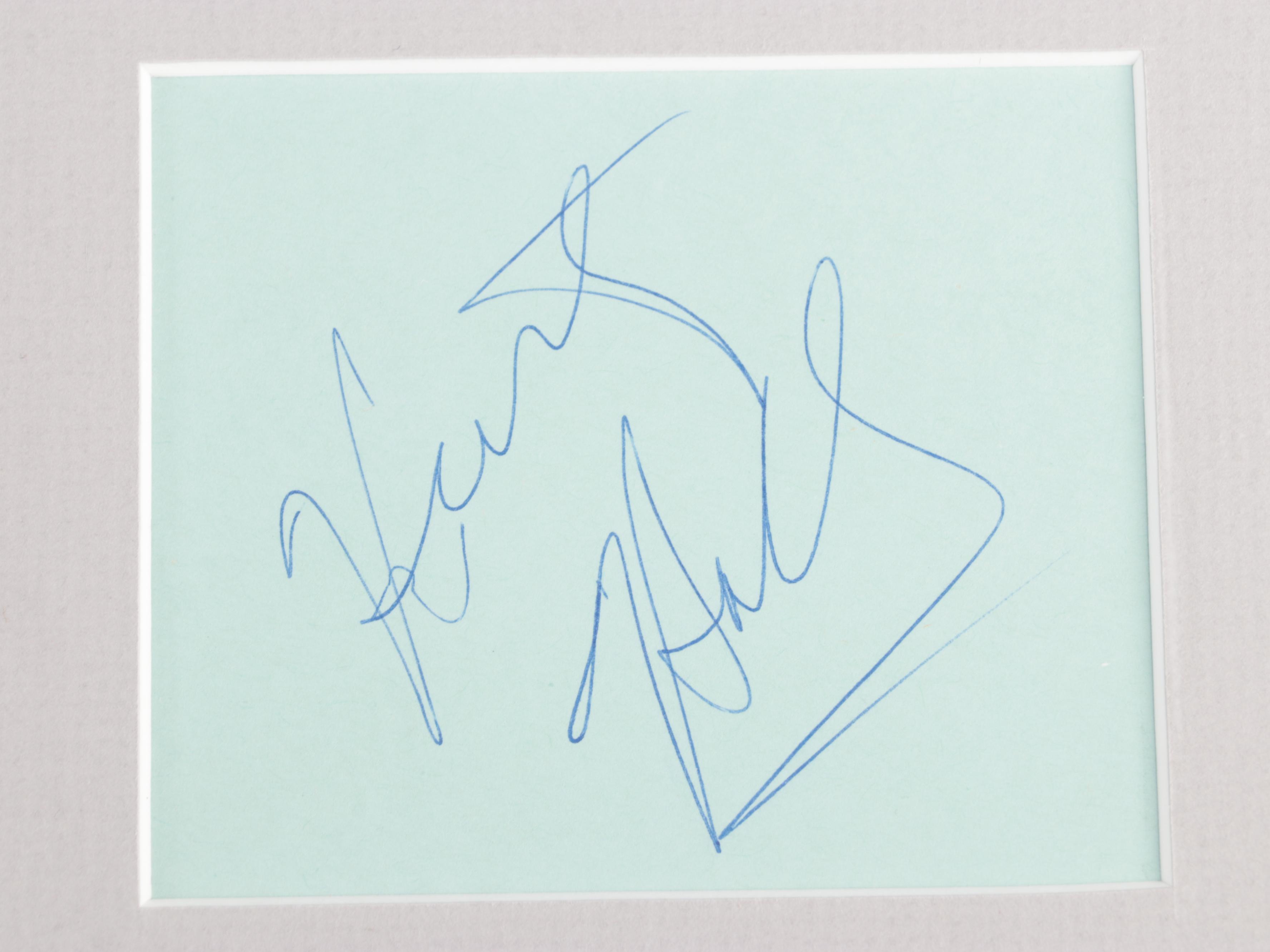 Roger Moore, Steven Seagal and Huntz Hall Autographs | EBTH