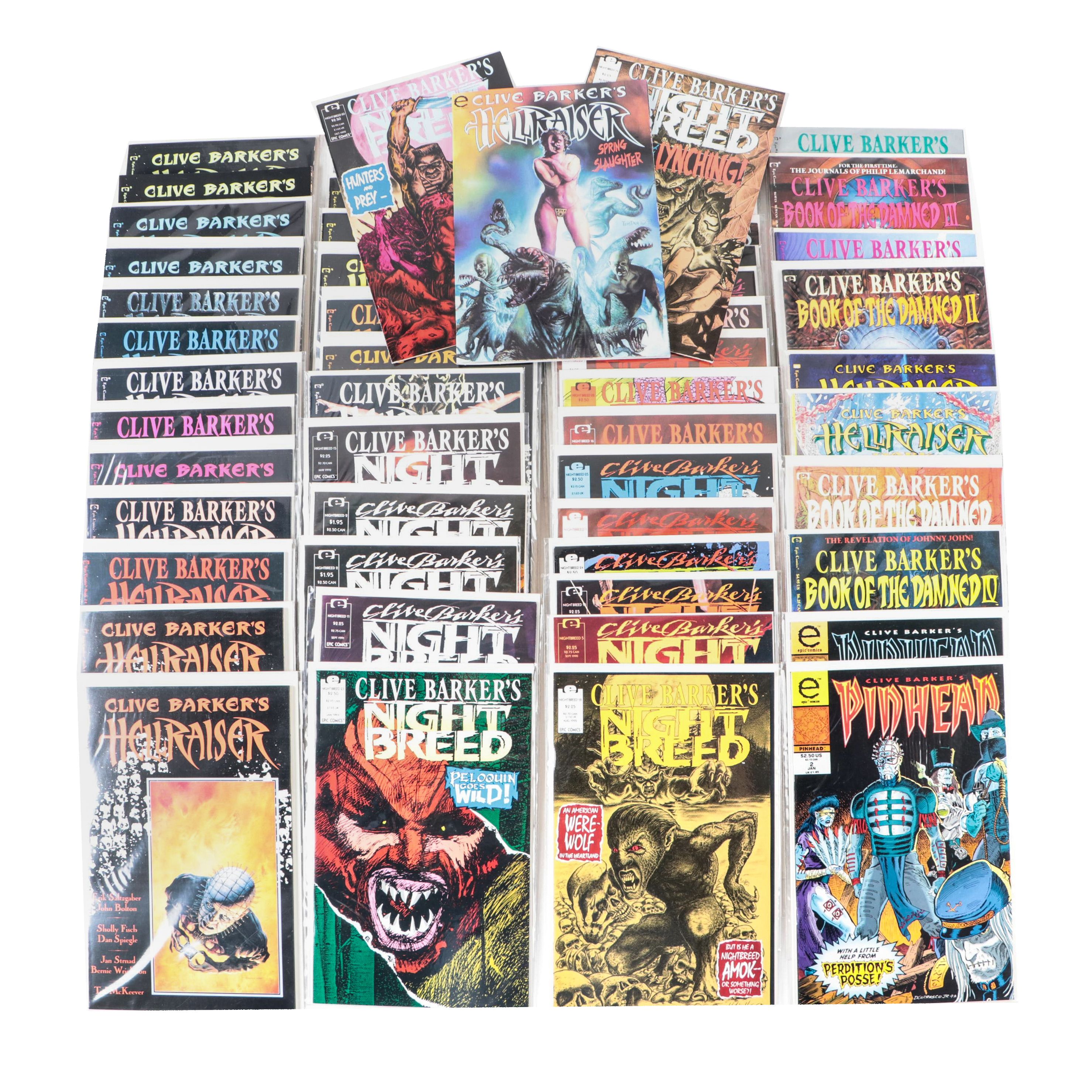 Modern Age "Hellraiser", "Nightbreed", "Pinhead" and More Comic Books ...