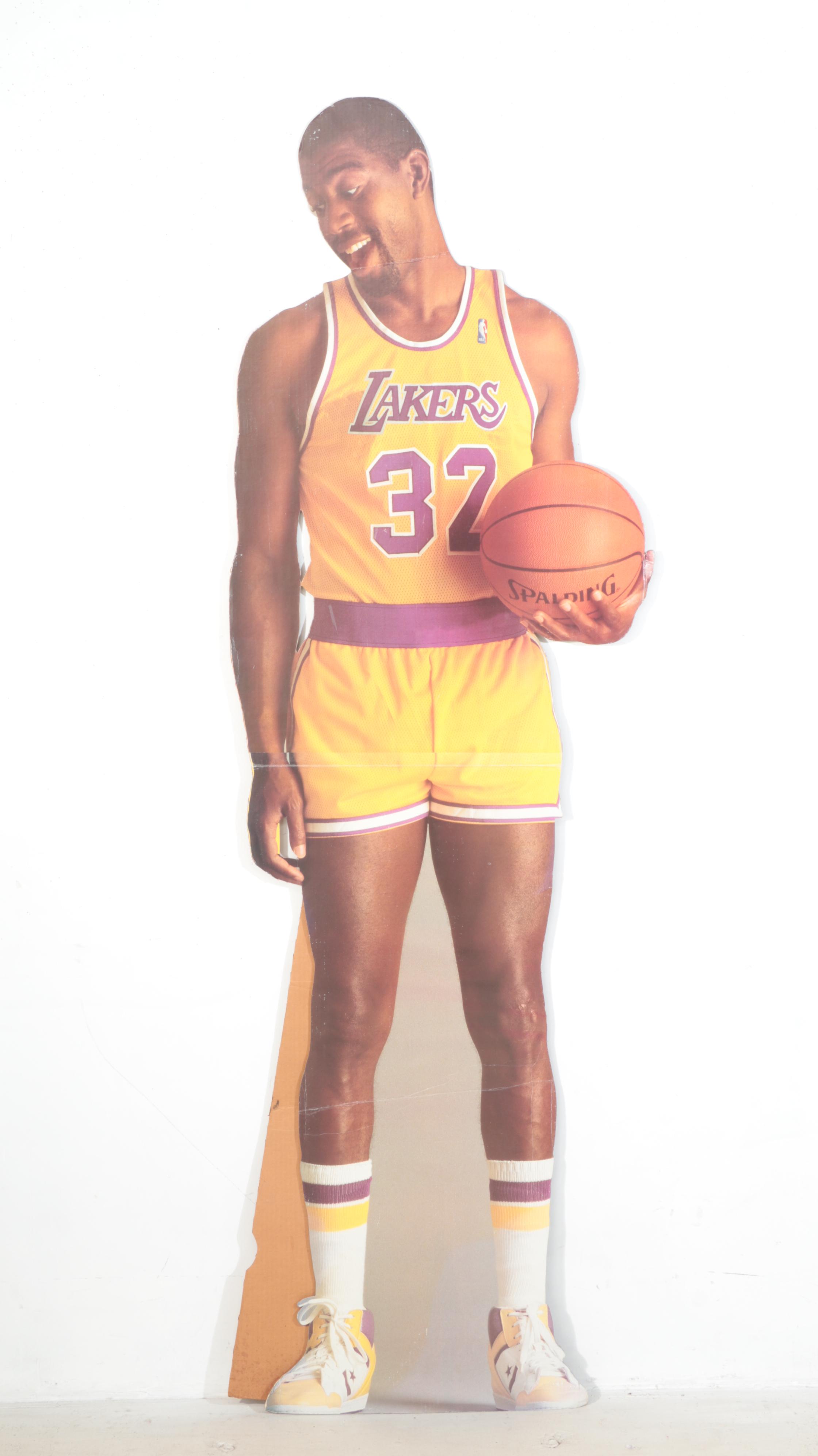 Magic Johnson Cardboard Standee, Emmitt Smith Poster, and More | EBTH