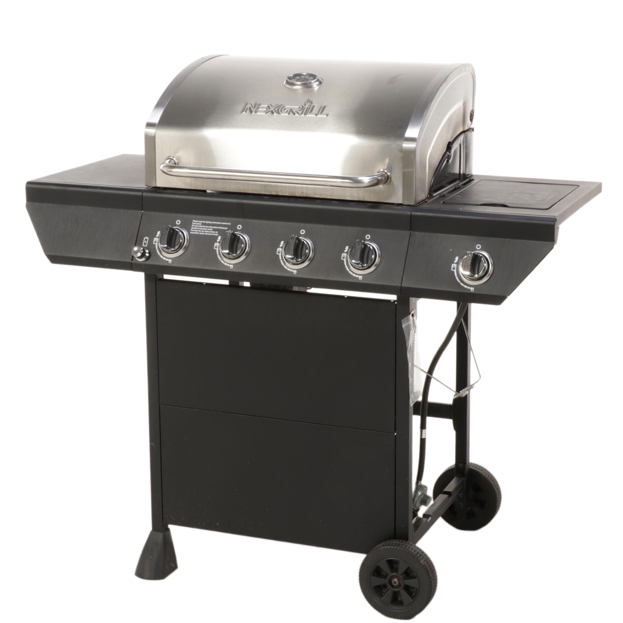 Nexgrill Outdoor Propane Grill with Side Burner | EBTH