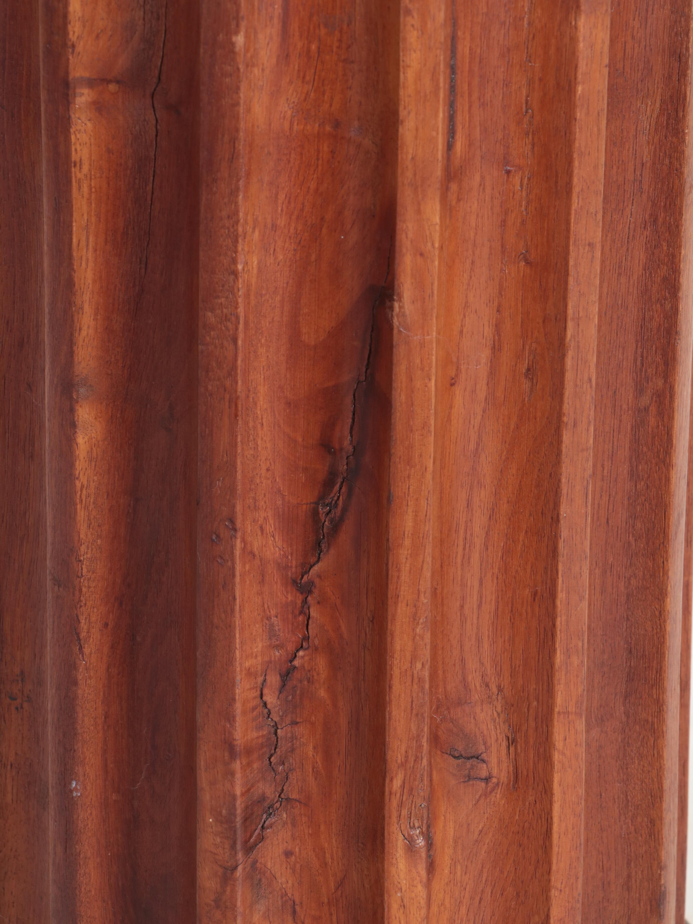 Fluted Walnut Column, Mid-19th Century | EBTH