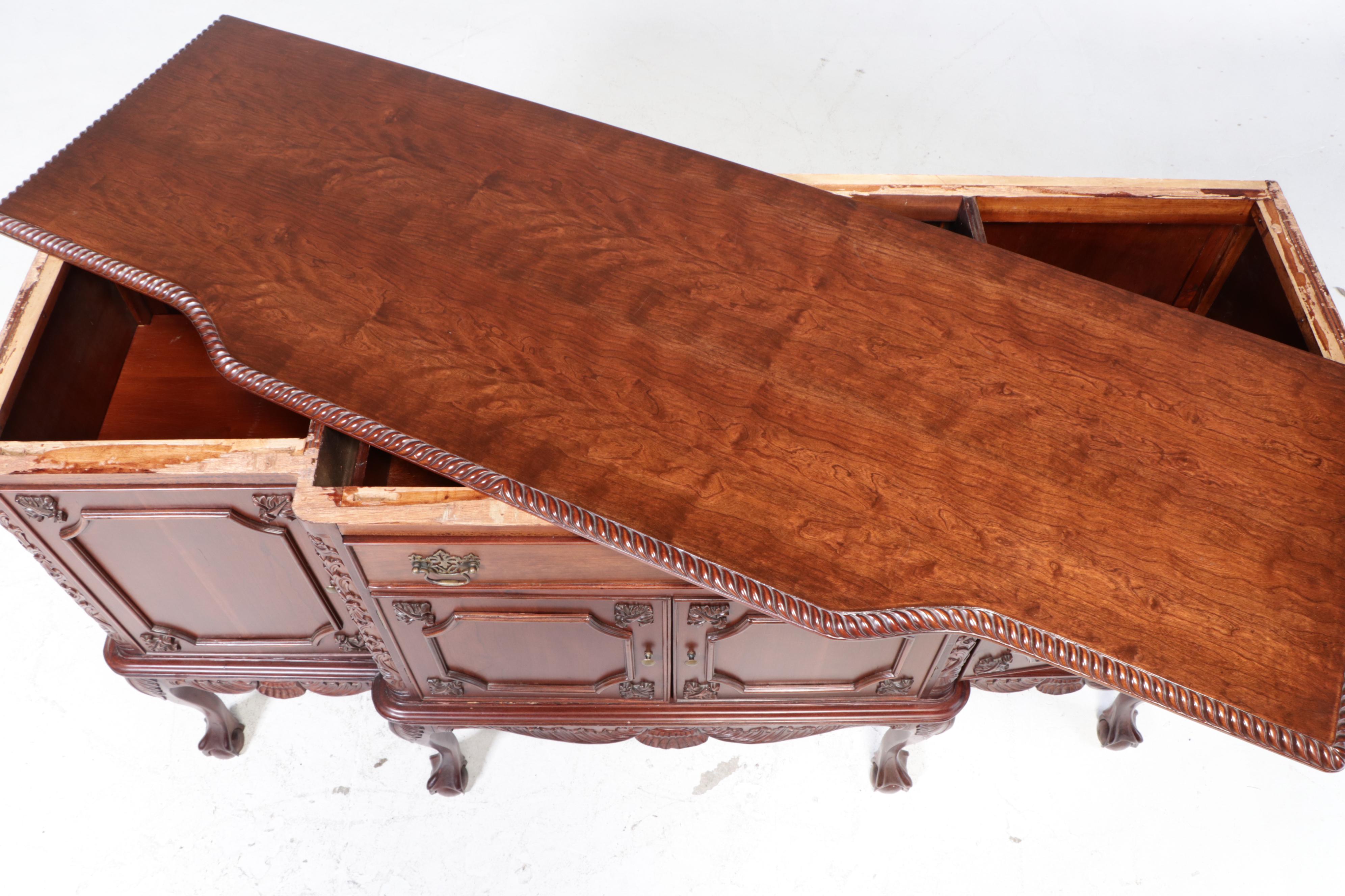 Chippendale Style Brazilian Cherry Sideboard | EBTH