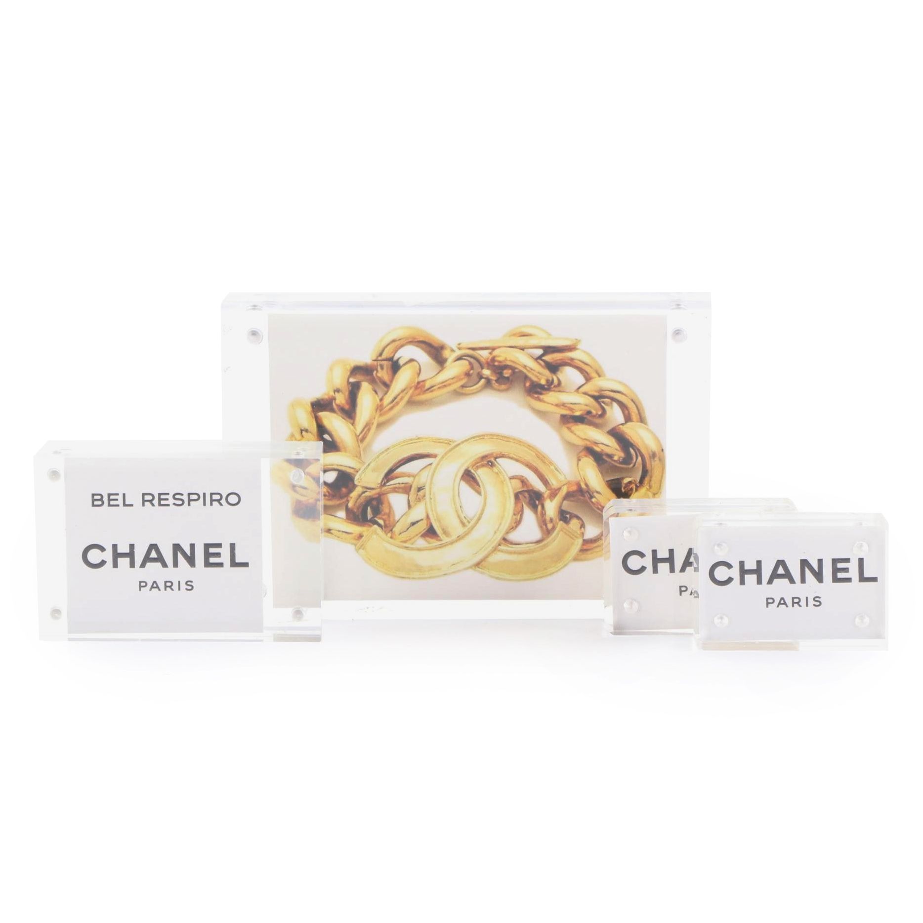 Artisan Made Chanel Themed Desktop Signage | EBTH