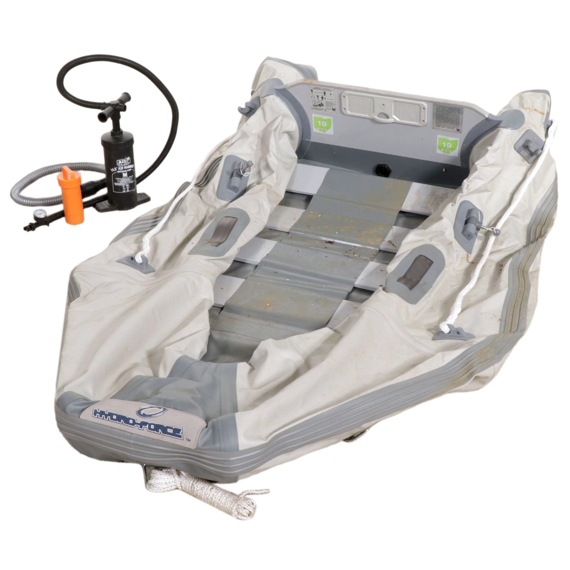 Hydro-Force Inflatable Two-Person Raft | EBTH