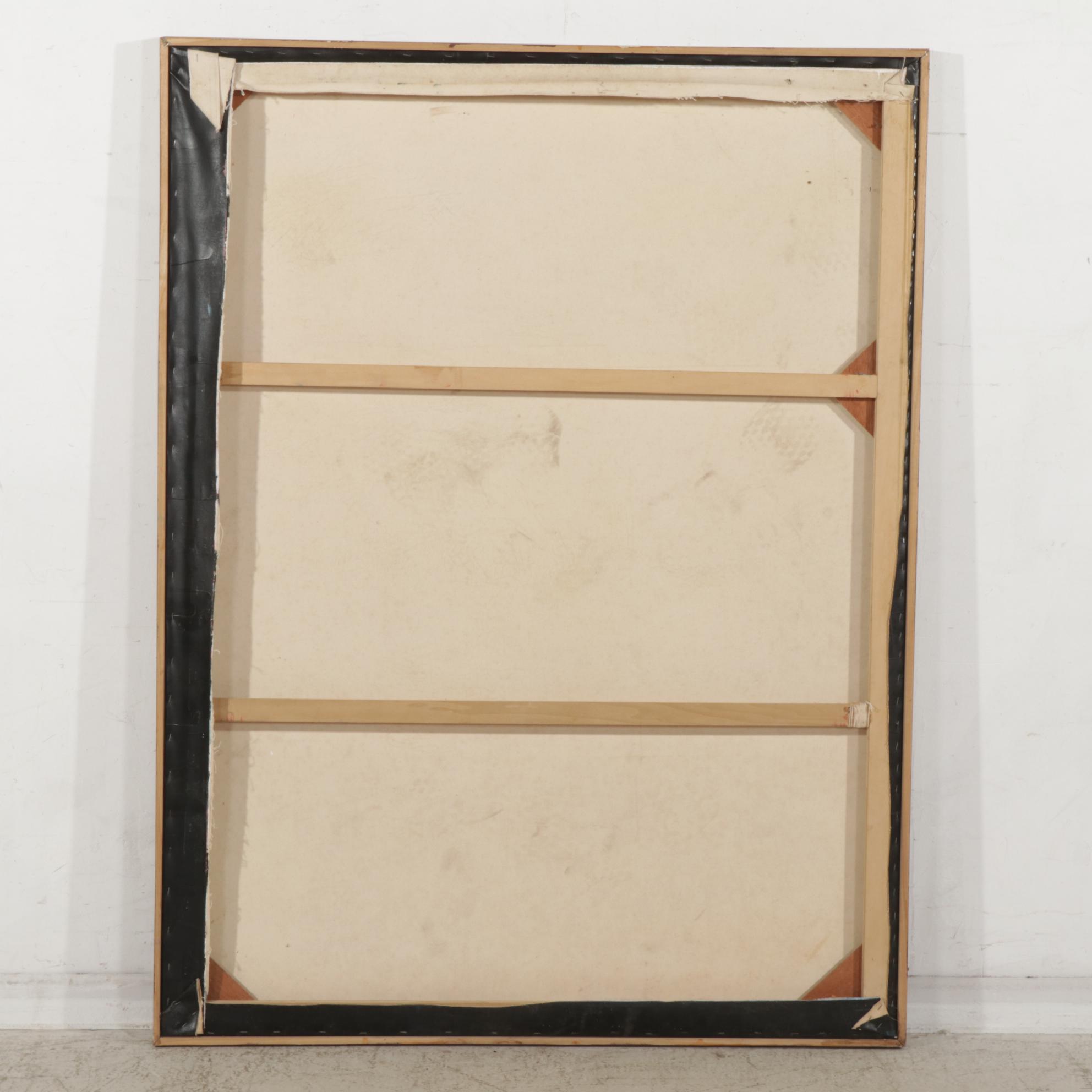 Jason Cho Large-Scale Abstract Oil Painting, Circa 2000 | EBTH