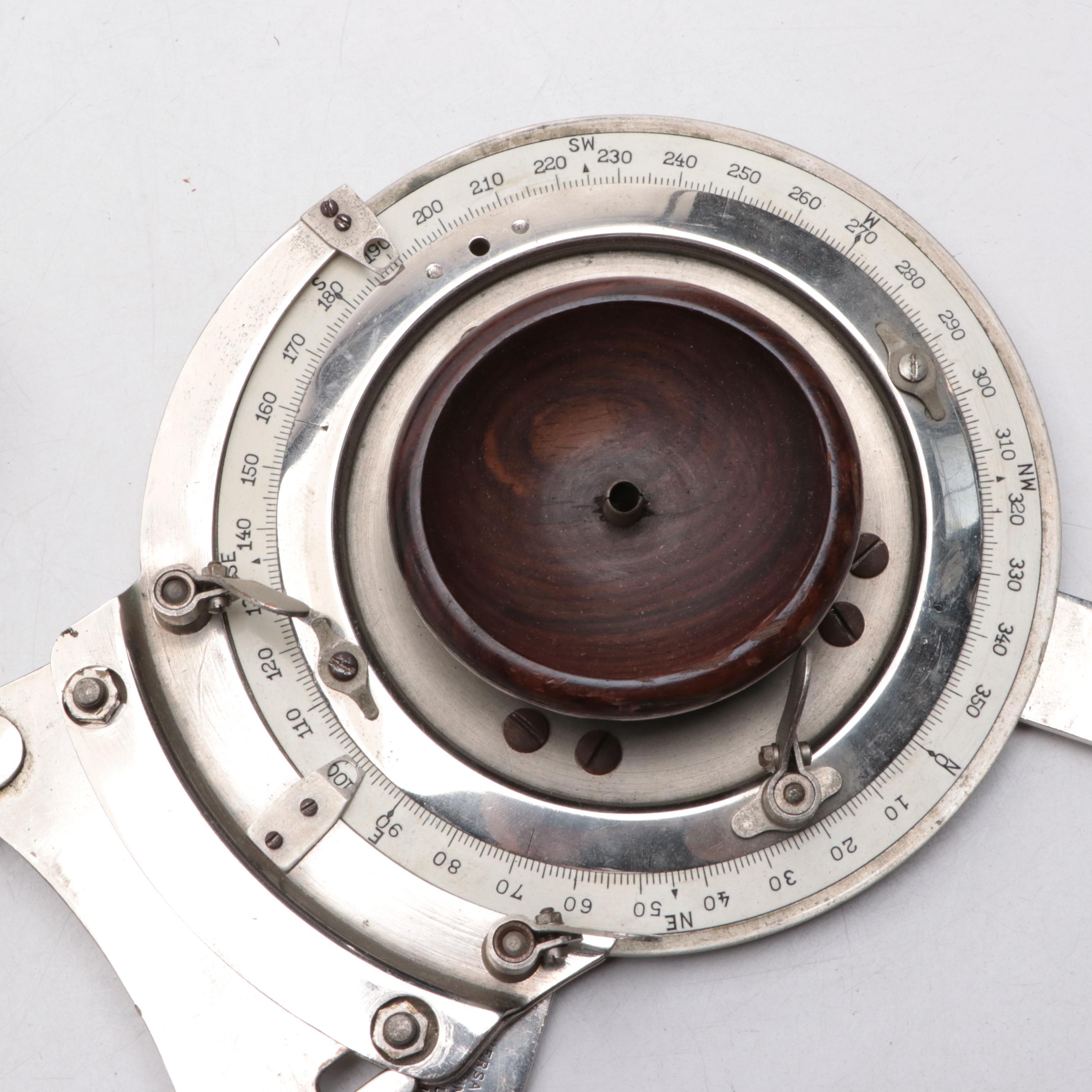 World War II Era U. S. Navy Parallel Plotter Drafting Machine, Mid-20th ...