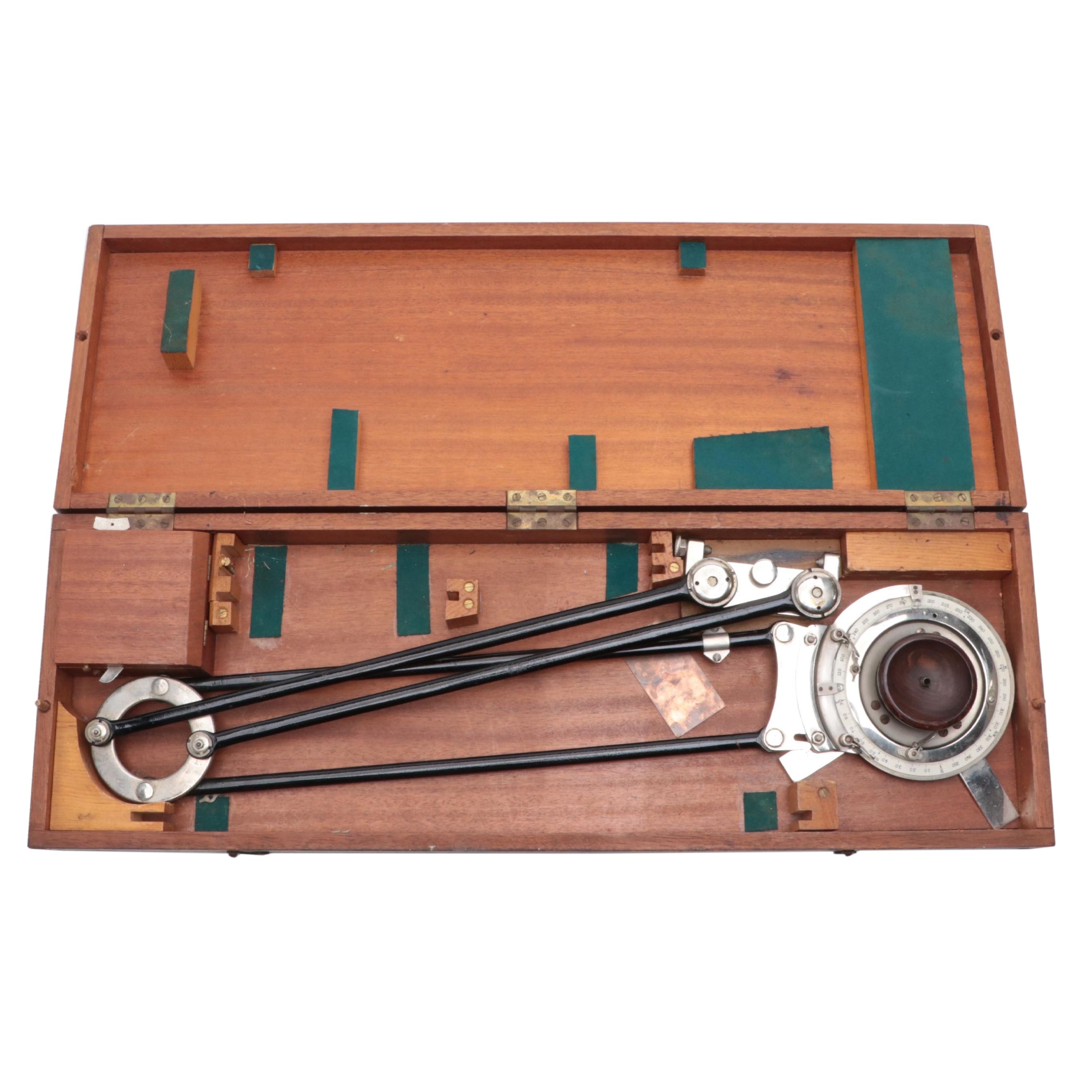 World War II Era U. S. Navy Parallel Plotter Drafting Machine, Mid-20th ...