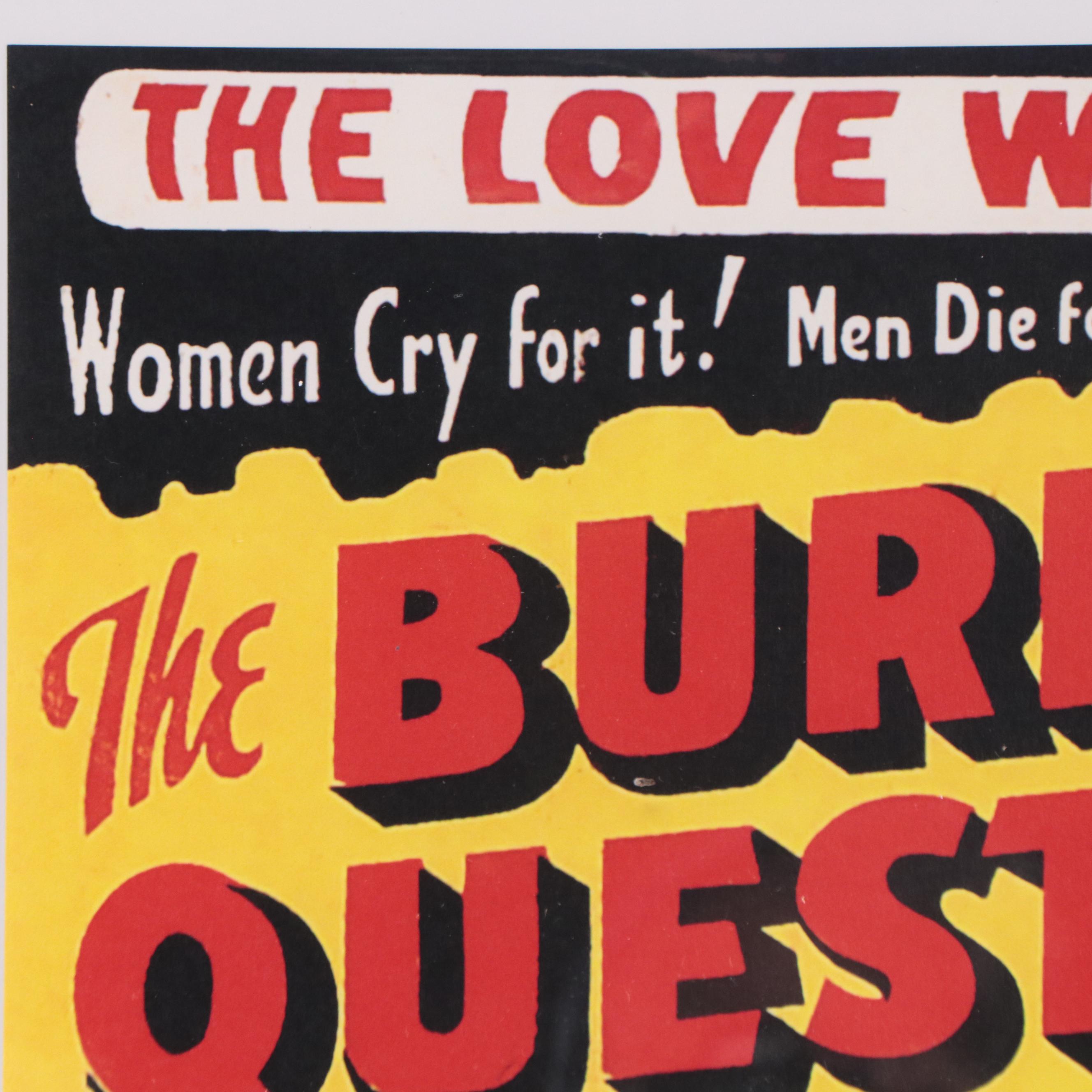 Reproduction Offset Lithograph of Marijuana Propaganda Poster, 21st ...