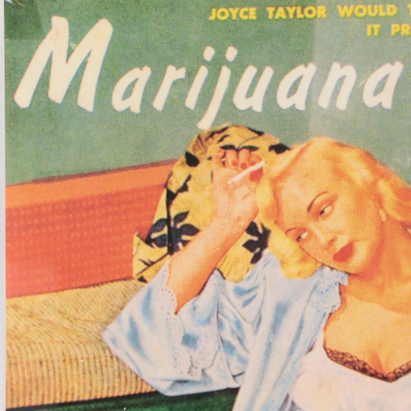 Offset Lithograph of Cannabis Propaganda Offset Lithograph of Cannabis Propaganda