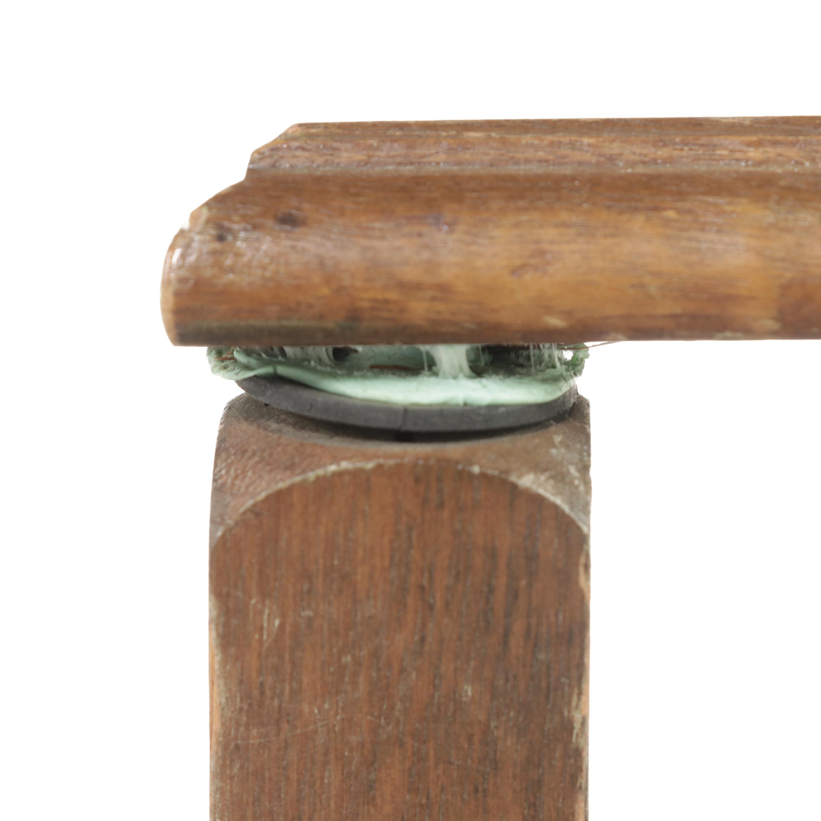 Two Sets of Three Colonial Style Walnut Nesting Tables, 20th Century | EBTH