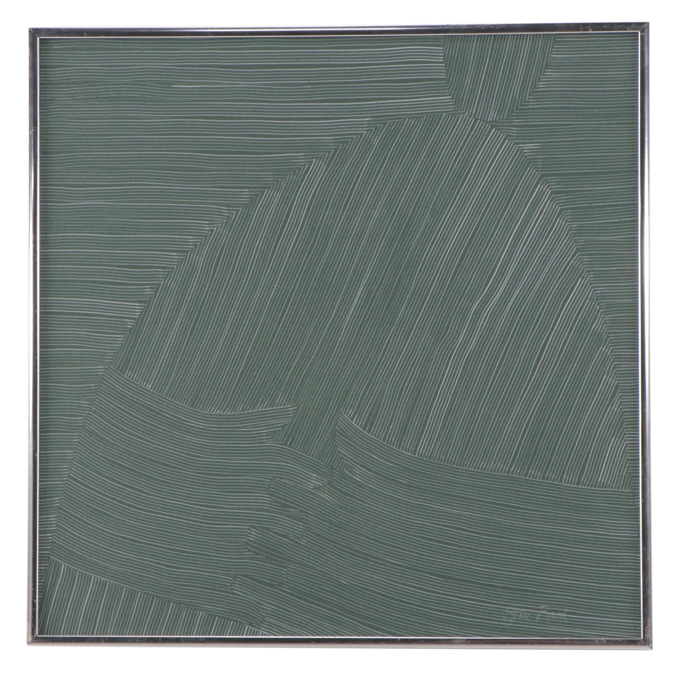 Stan Brod Abstract Ink Drawing | Everything But The House