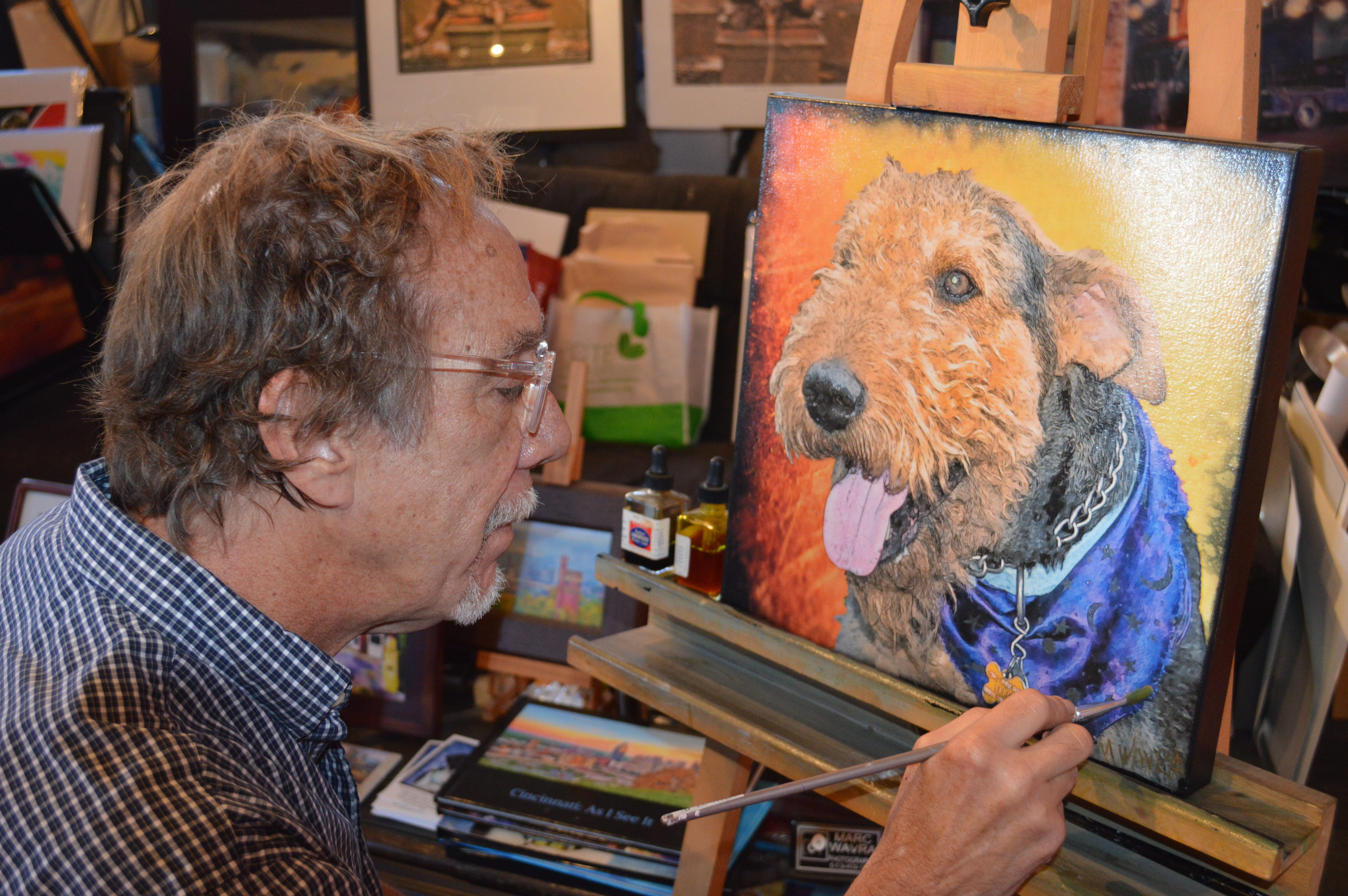 Personalized Pet Portrait by Renowned Artist Marc Wavra | Everything ...