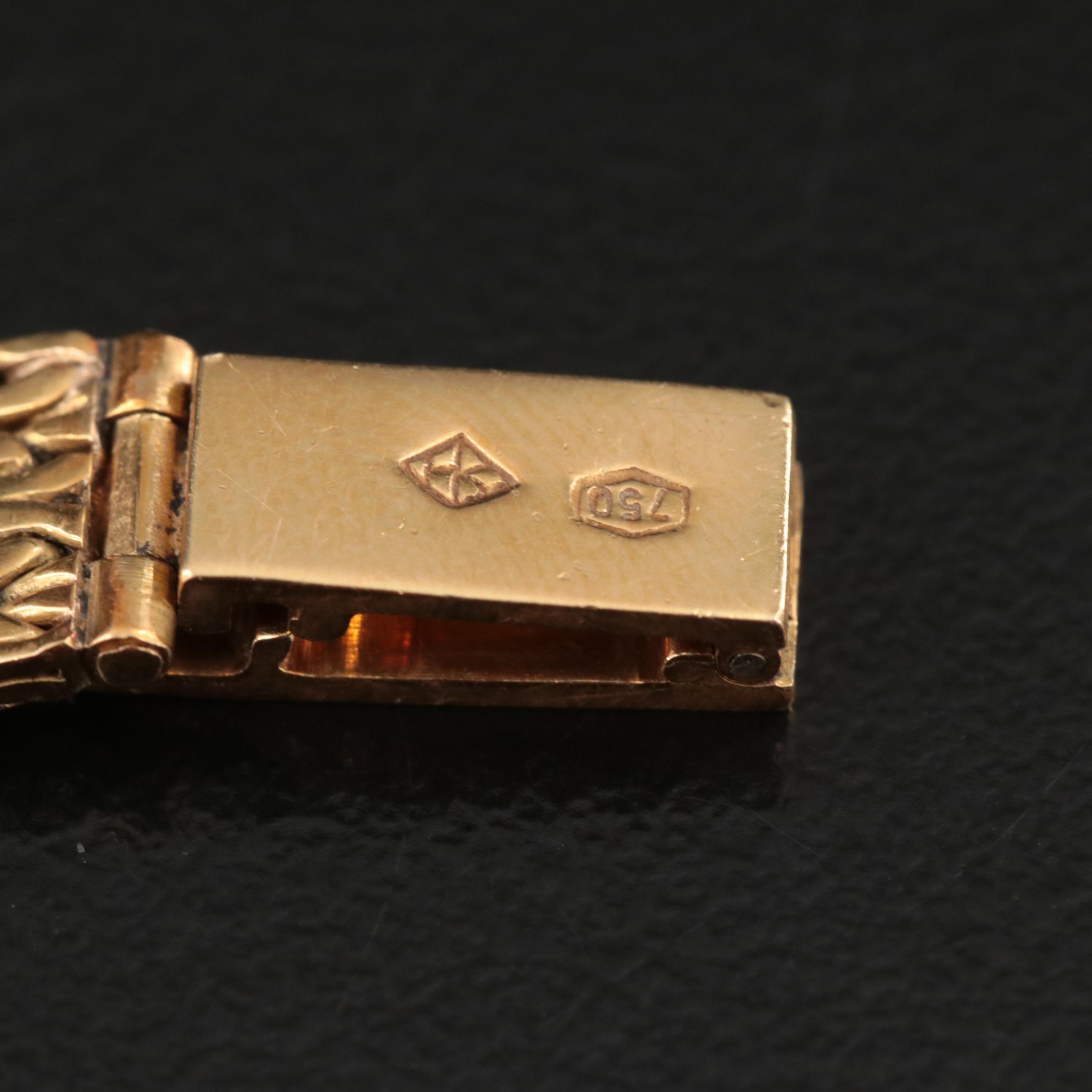 Vintage 18K Longines Stem-Wind Wristwatch | EBTH