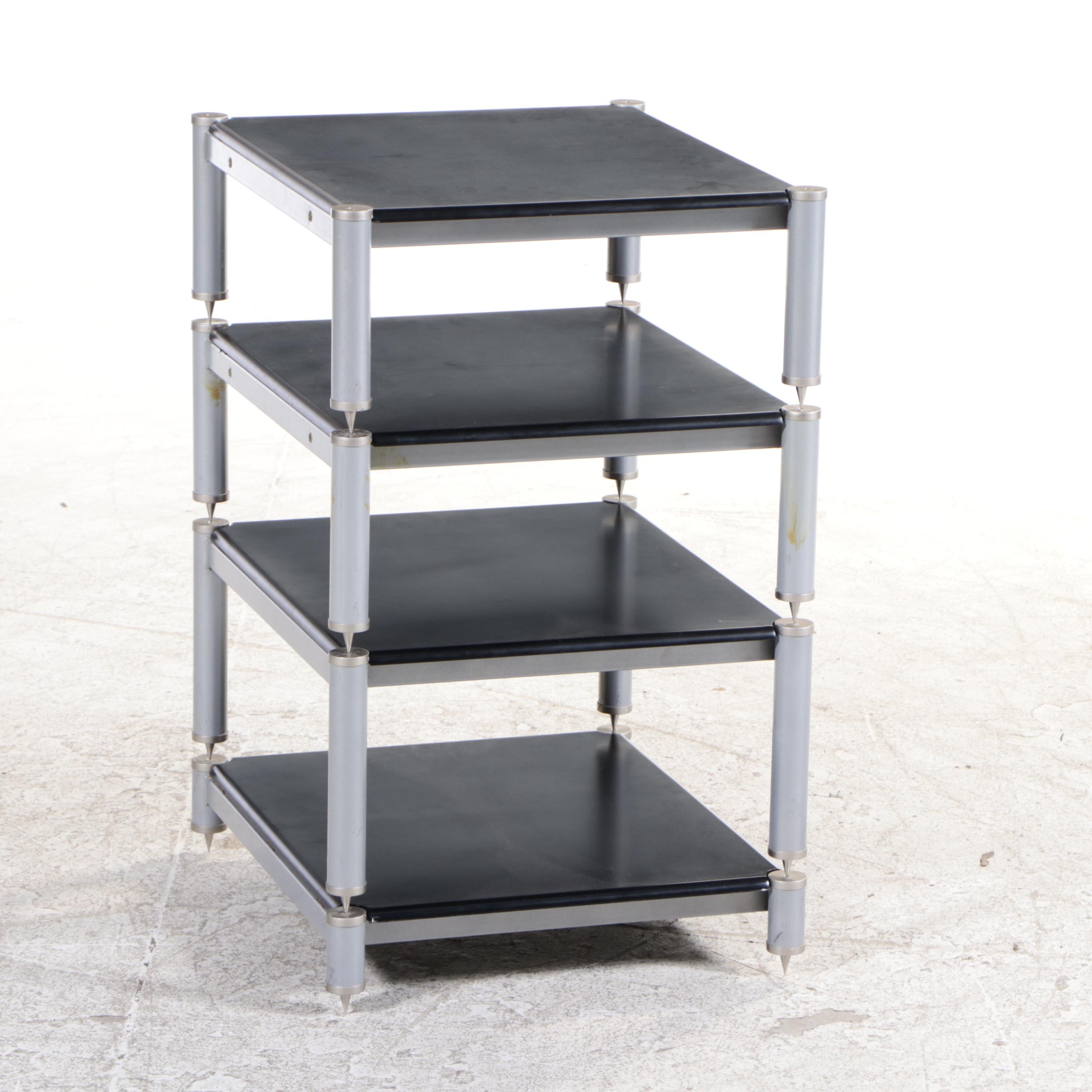 Adjustable Contemporary Audio Rack | EBTH