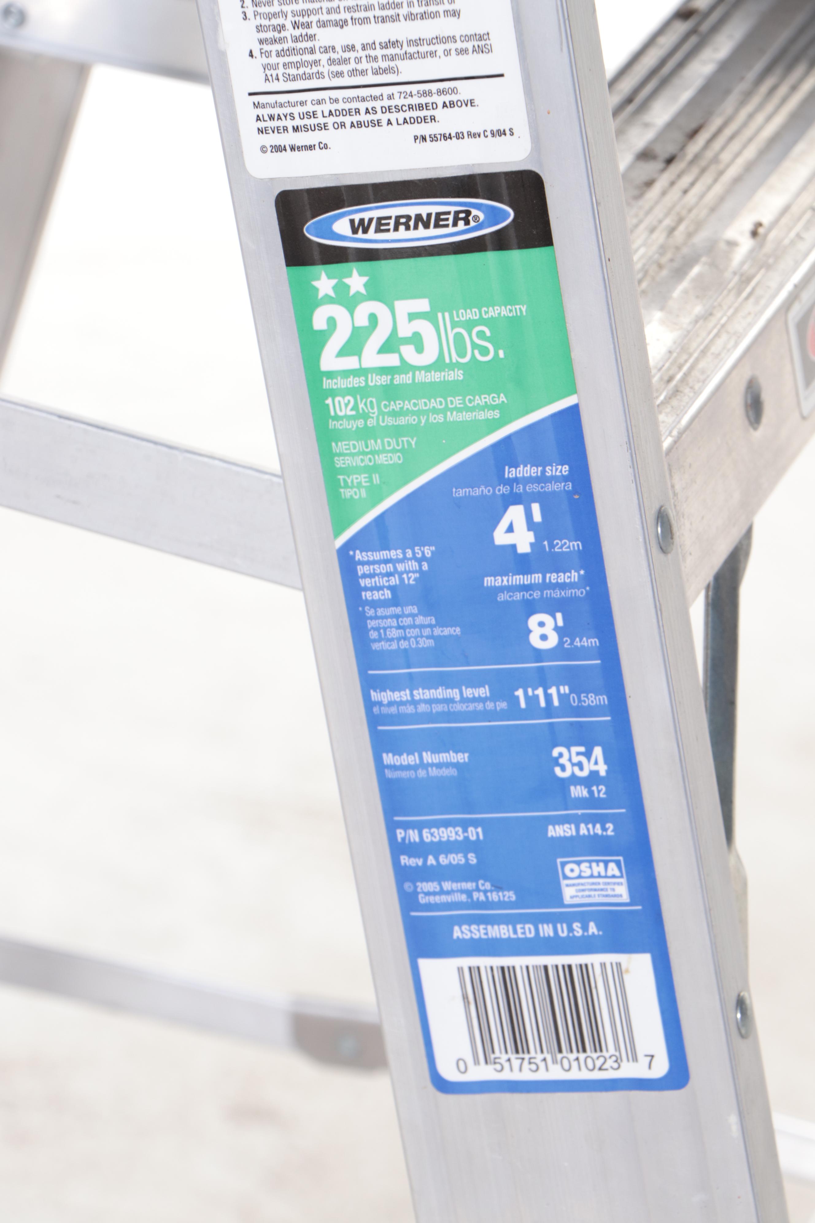 Werner Craft-Master 10' Step Ladder with Other Ladders | EBTH