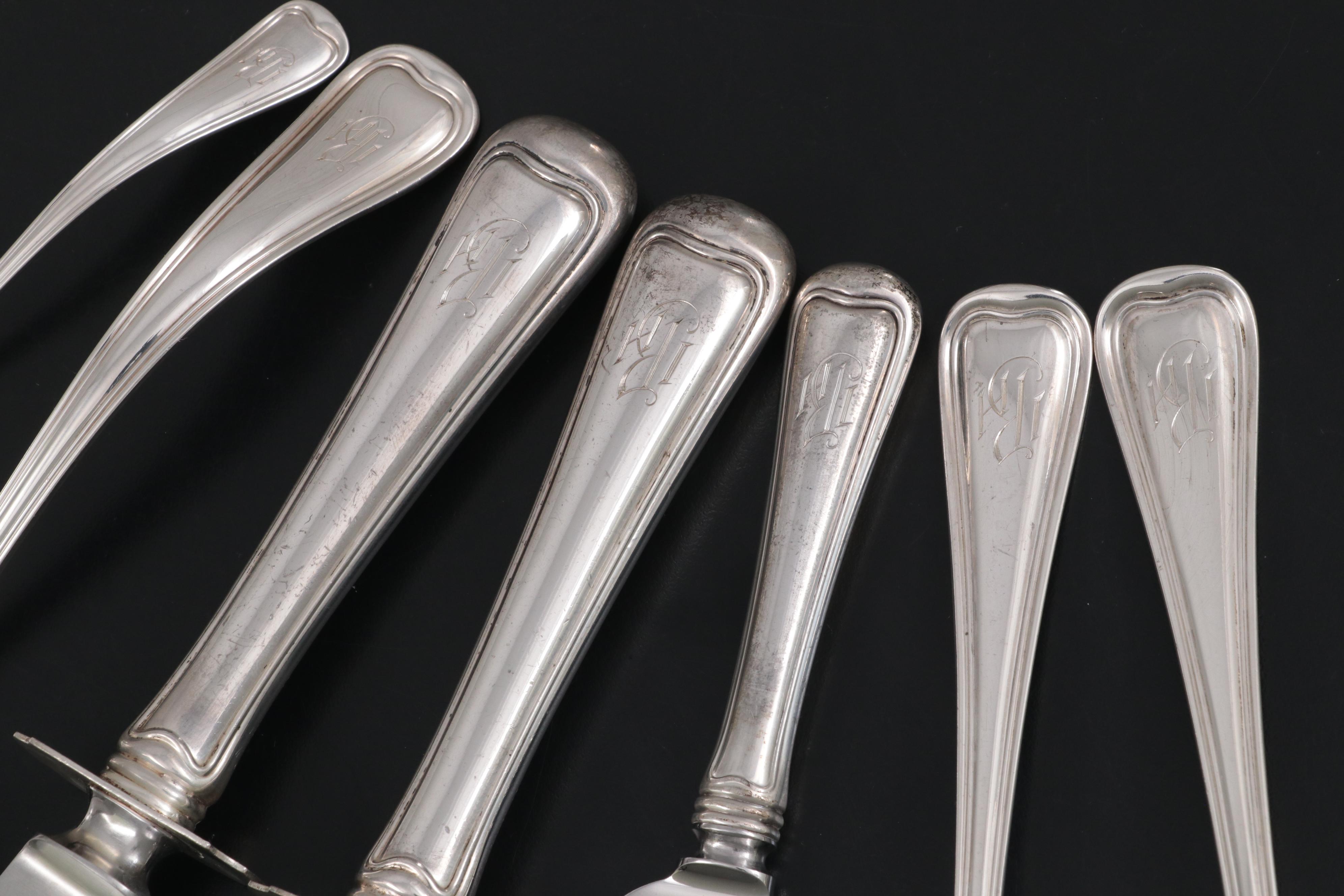 Gorham "Old French" Sterling Silver Flatware, Early to Mid-20th Century ...