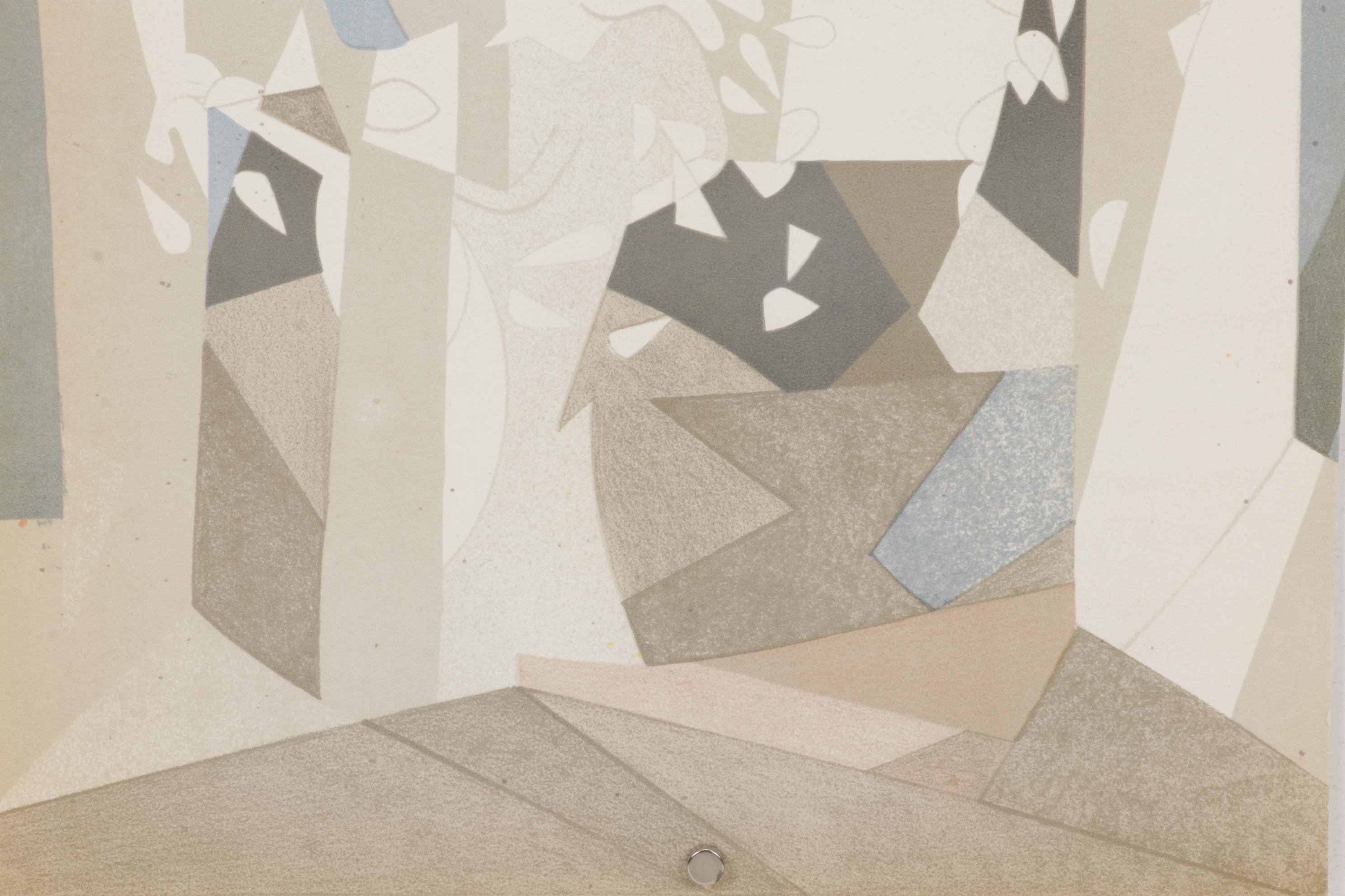 André Beaudin Color Lithograph From "André Beaudin," 1961 | EBTH