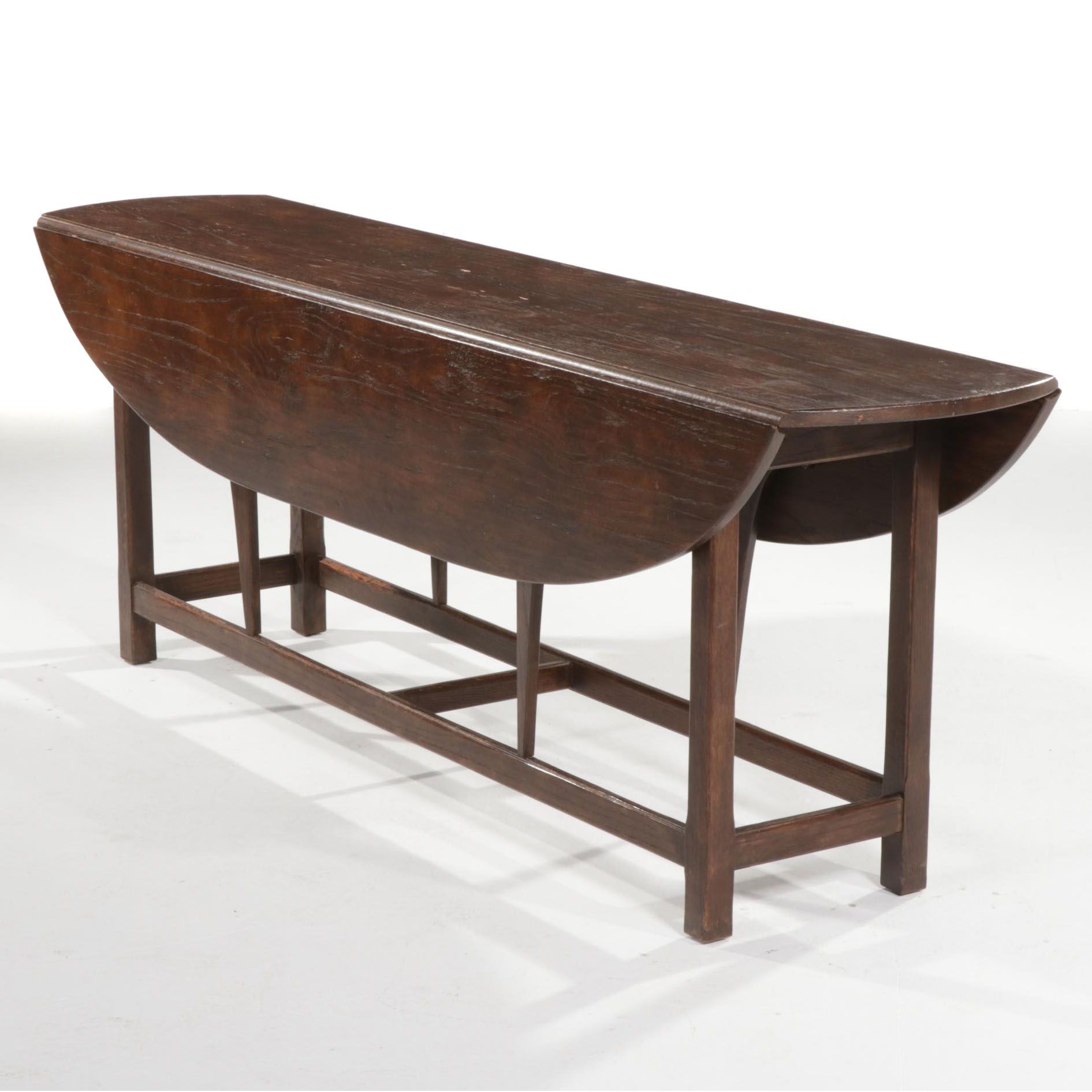 Charles II Style Hardwood Drop Leaf Table | EBTH