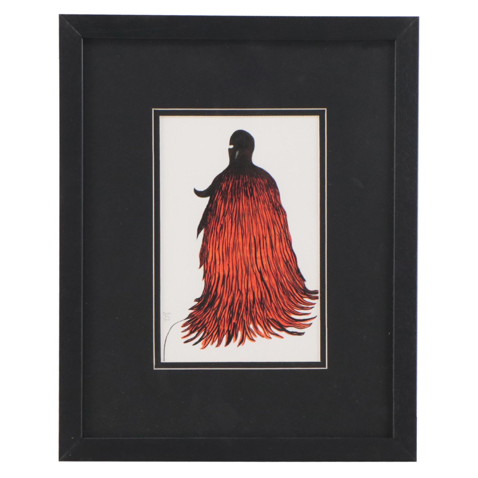 Joseph Ray York Abstract Ink Drawing | EBTH