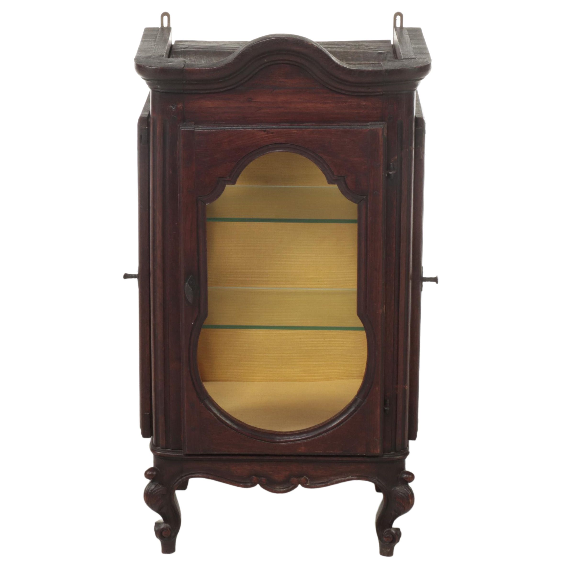 Small French Provincial Oak Vitrine, 20th Century | EBTH