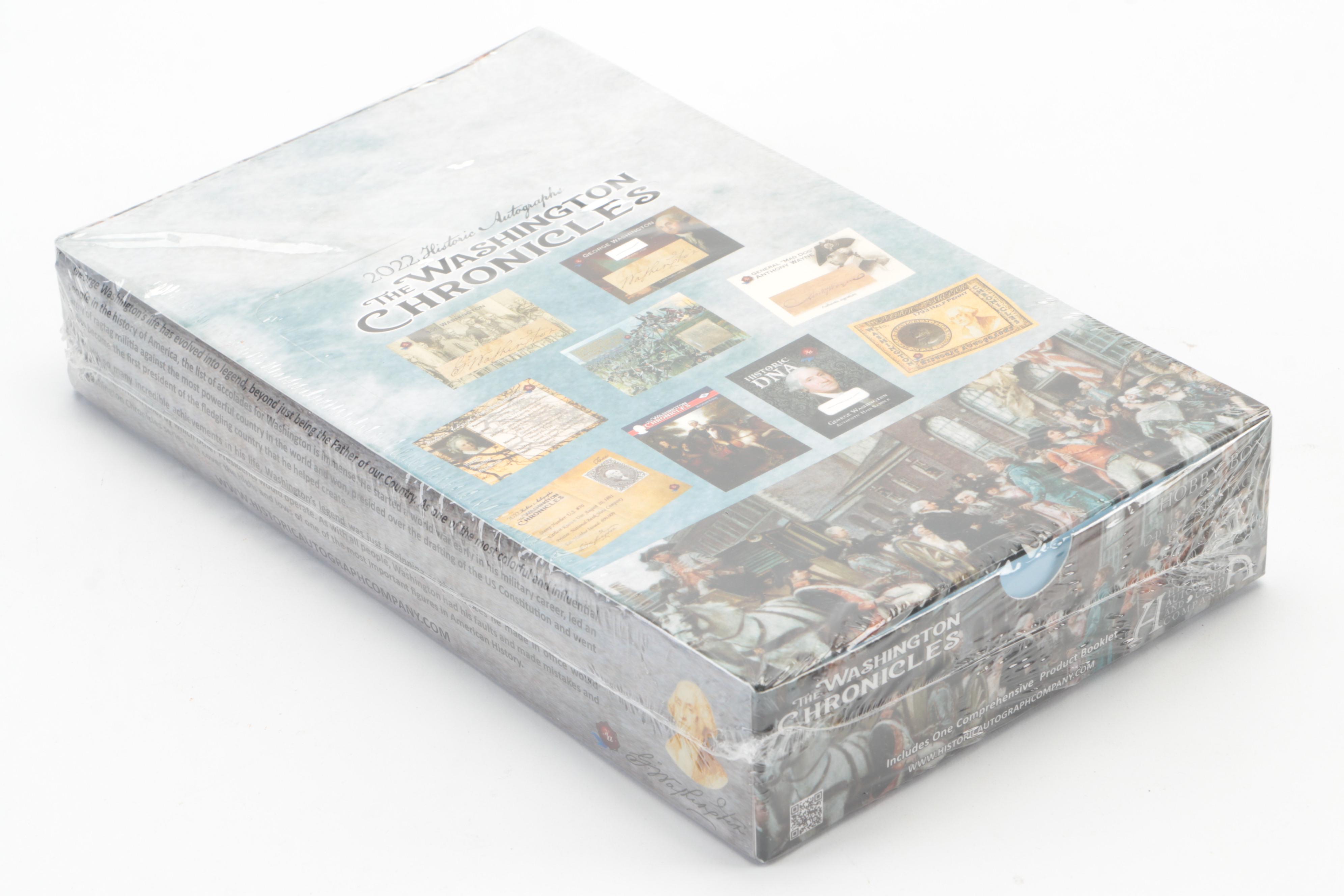 2022 Historic Autographs The Washington Chronicles Hobby Box | EBTH