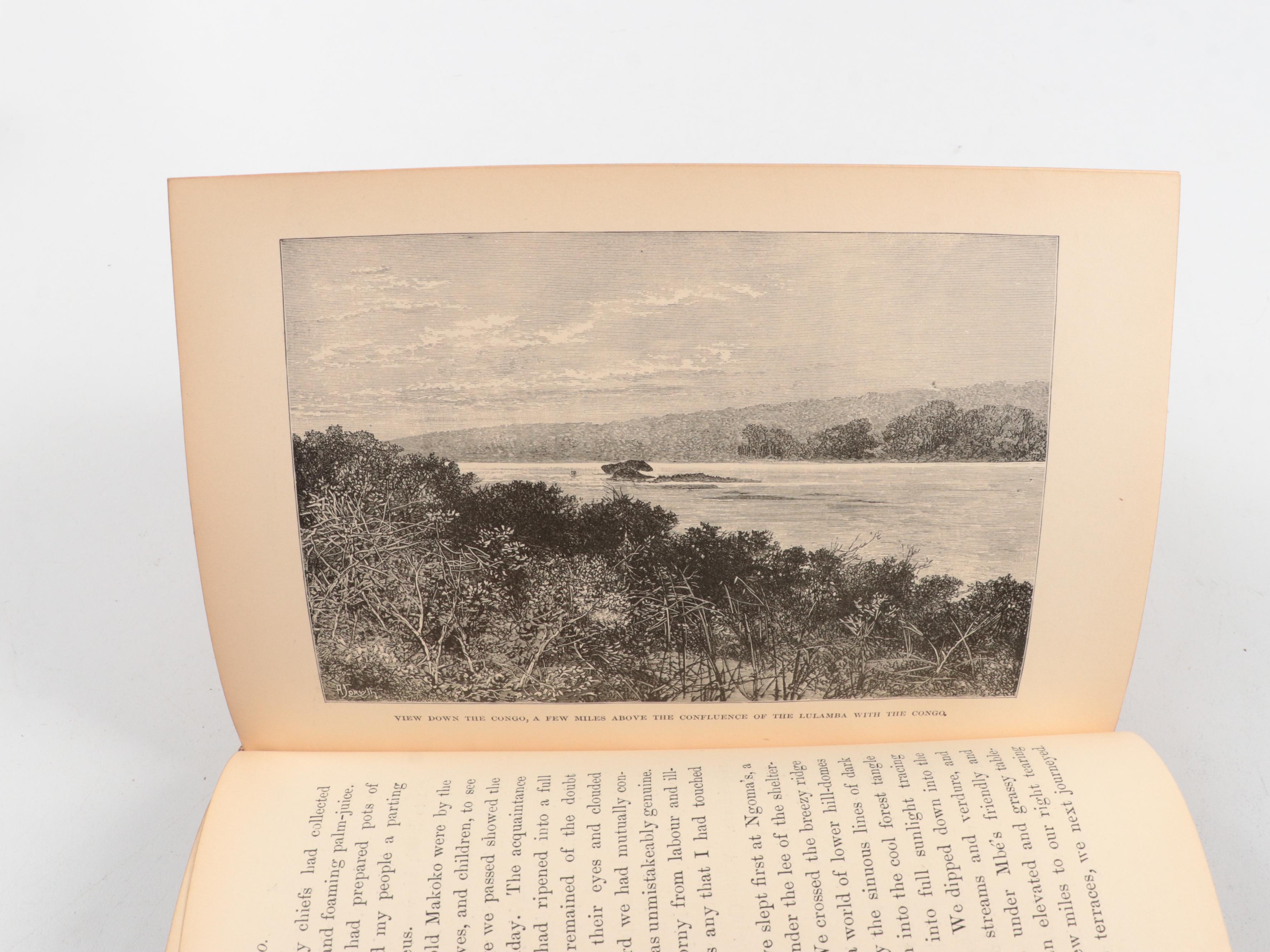 "The Congo and Its Free State" Two-Volume Set by Henry M. Stanley, 1885 ...