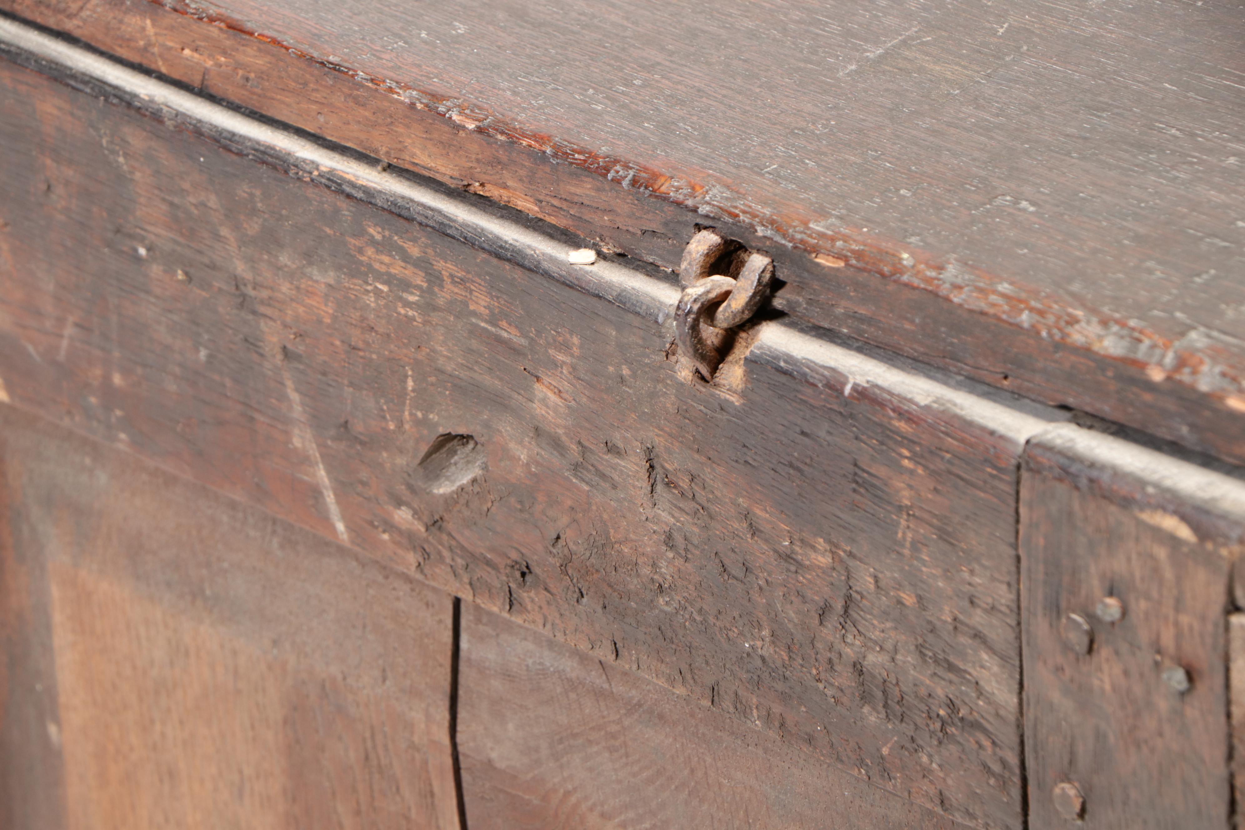 William and Mary Carved Oak Mule Chest, circa 1700 | EBTH