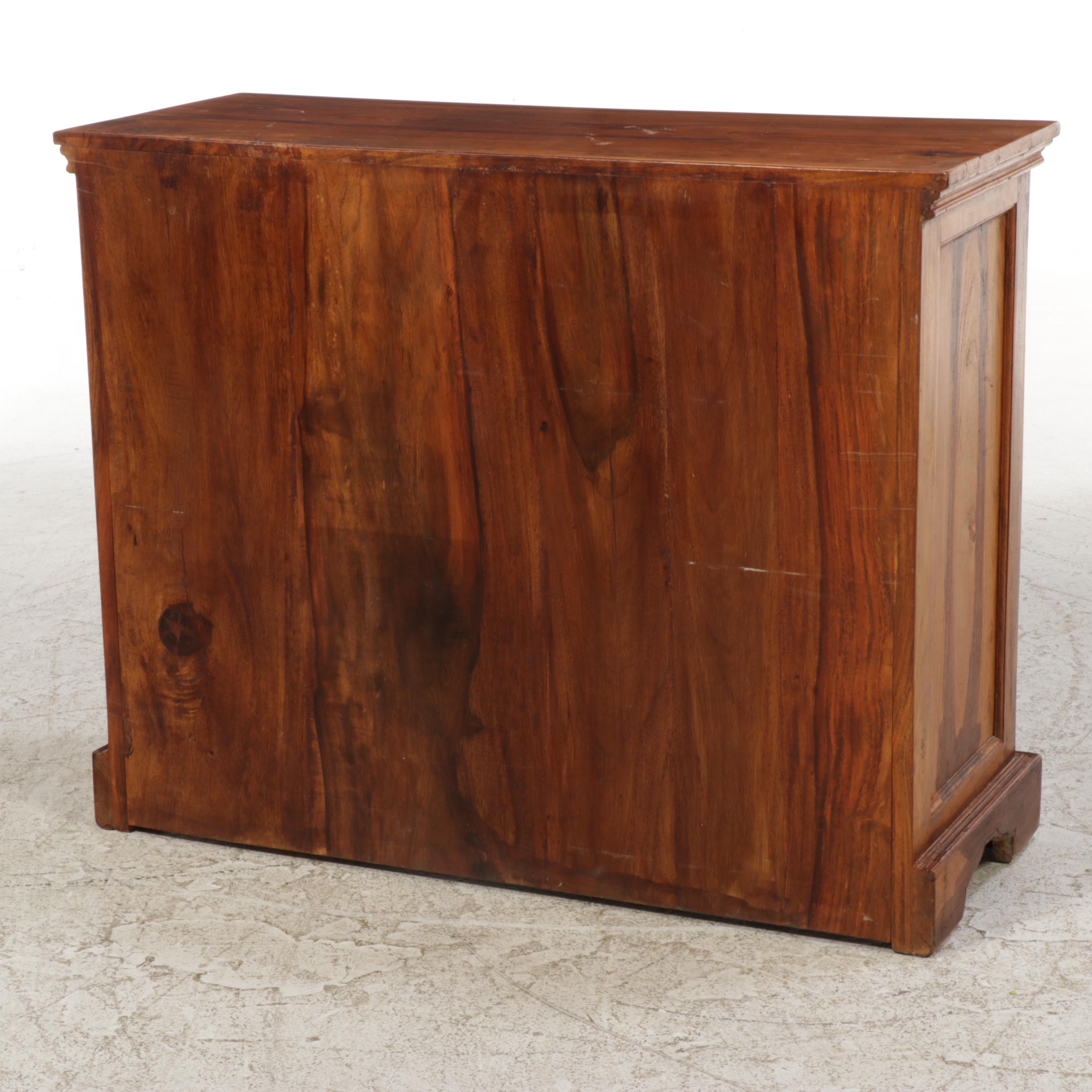 Indian Hardwood and Wire Mesh Side Cabinet | EBTH