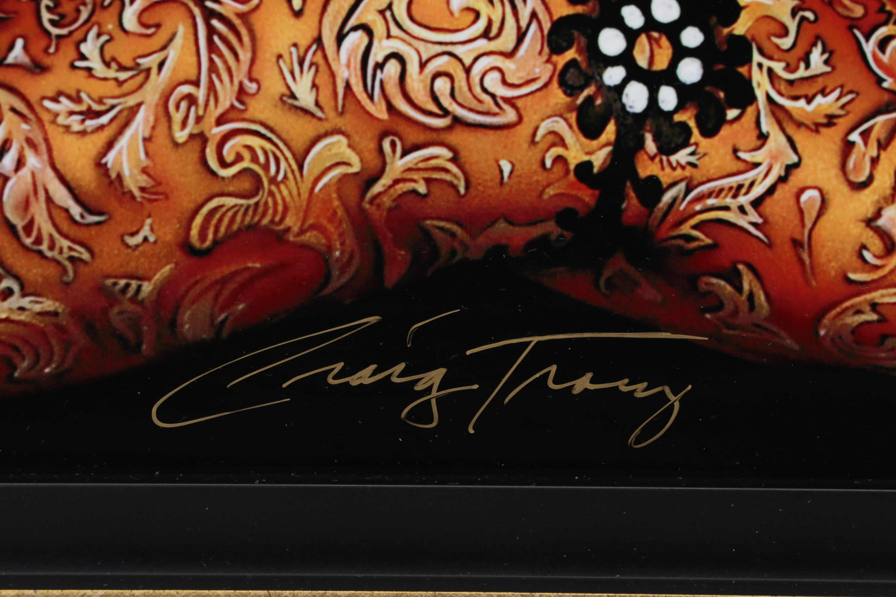 Craig Tracy Dye Sublimation Print on Aluminum "Monarch," 2016 | EBTH