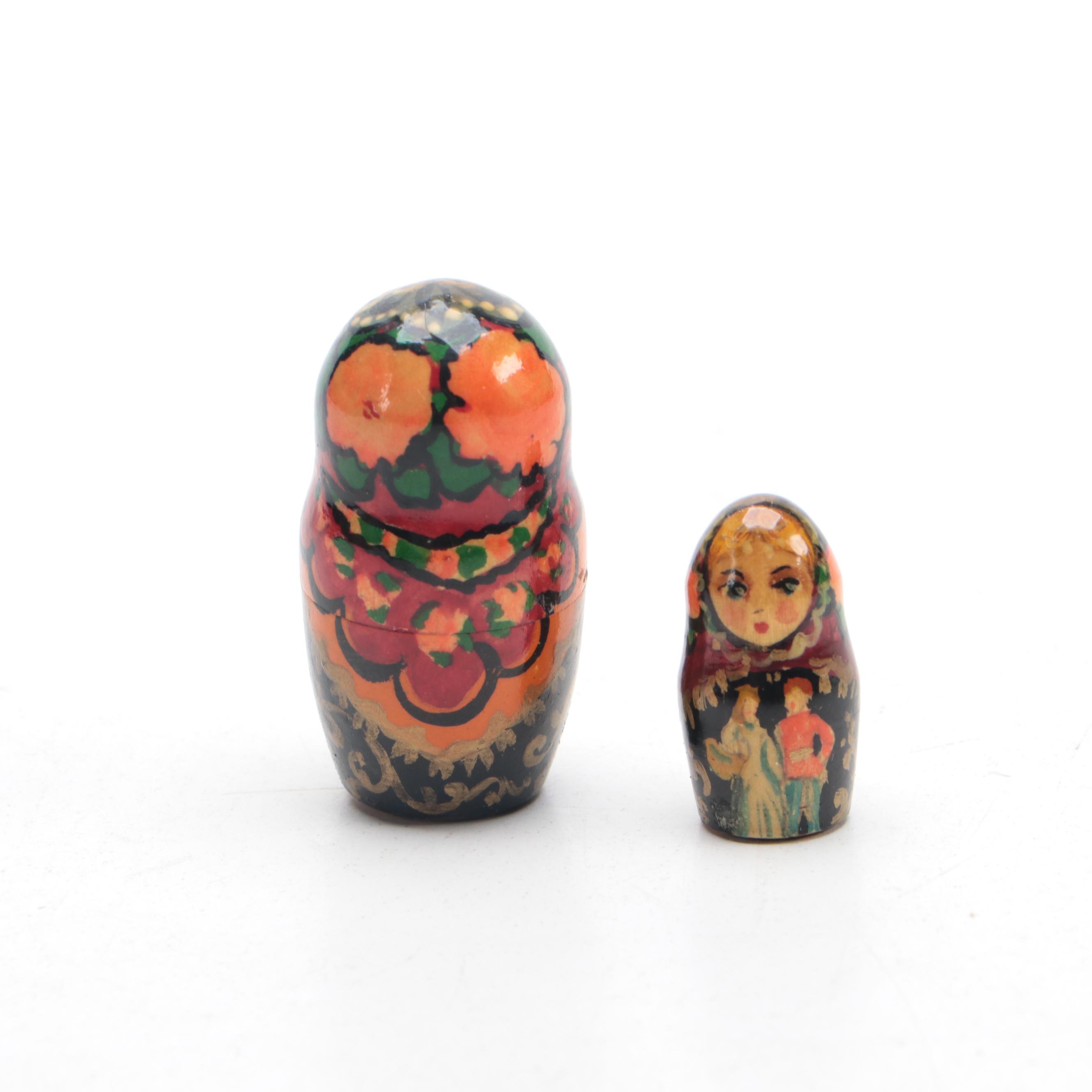 Russian Hand-Painted Matryoshka Doll | EBTH