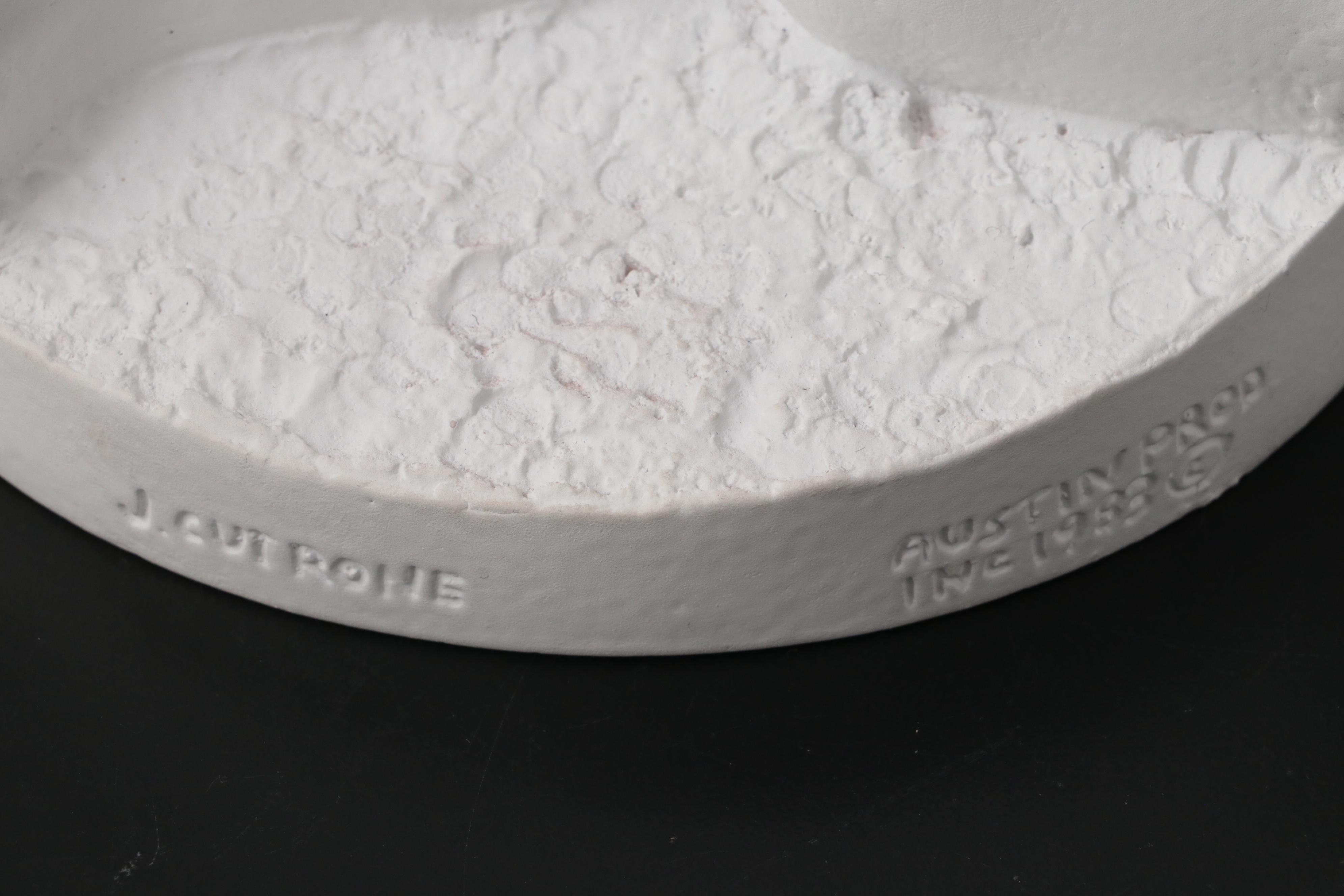 John Cutrone for Austin Productions Plaster Sculpture "Kissing", 1983 ...