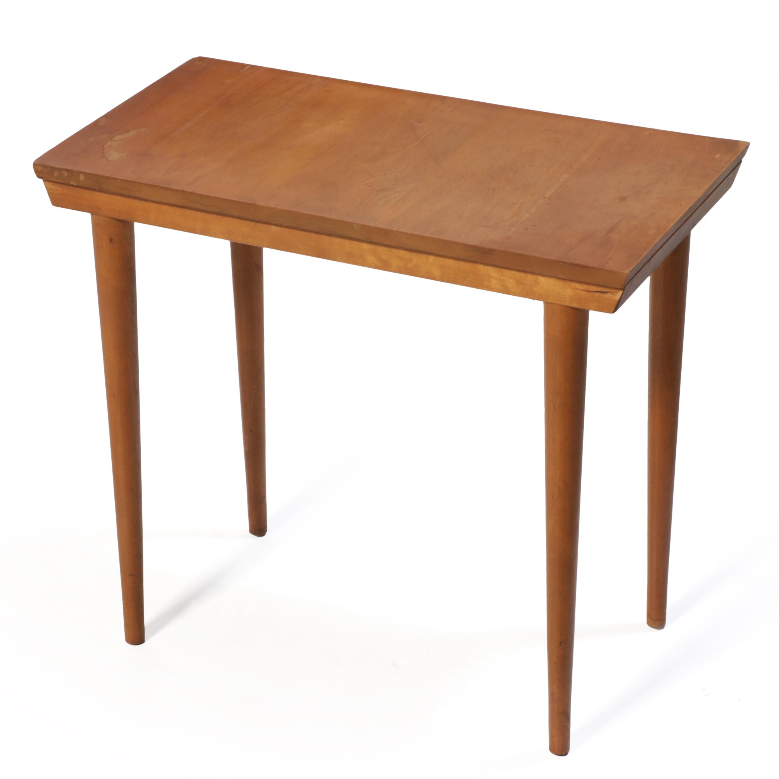 Conant Ball Mid Century Modern Hardwood Side Table | EBTH