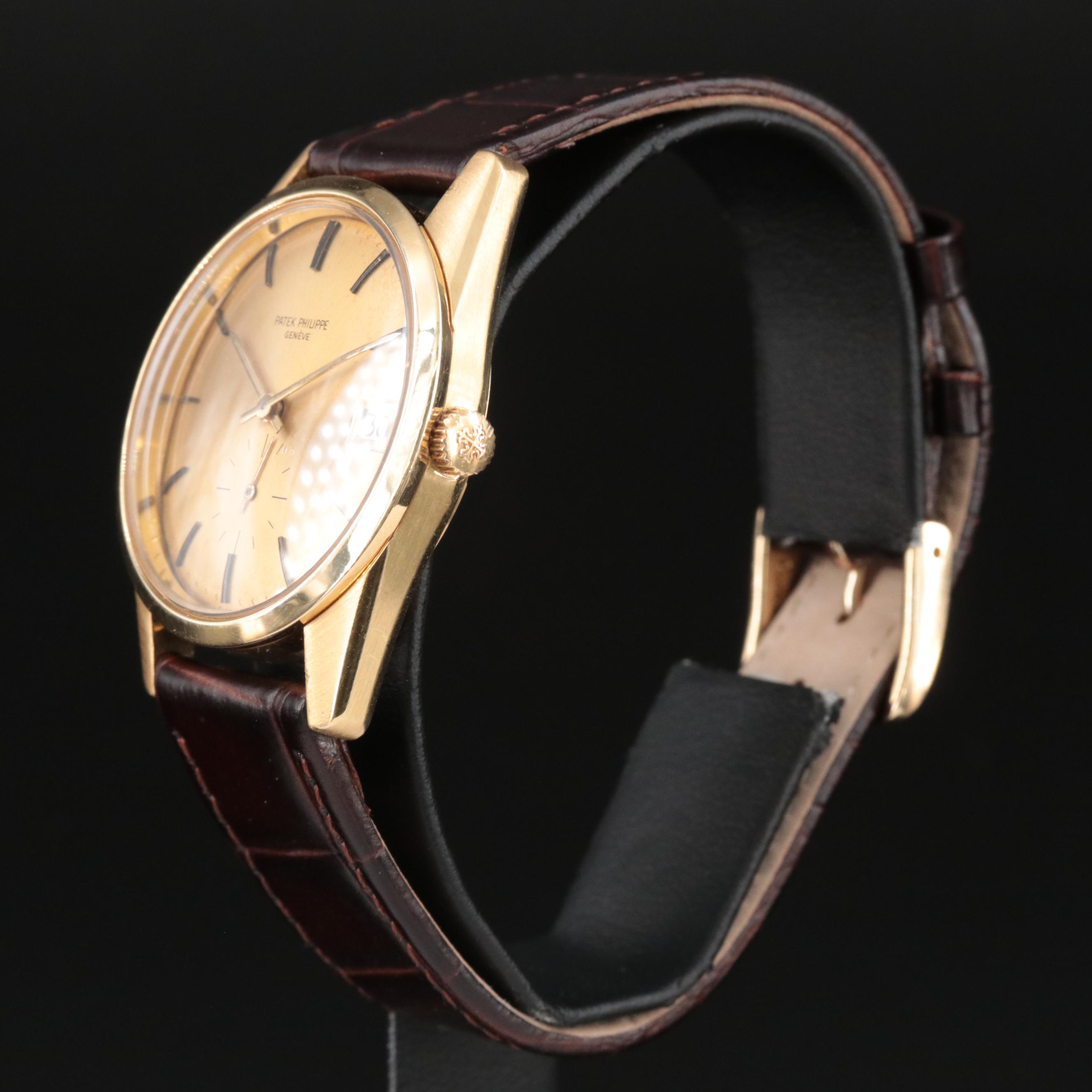 18K Patek Philippe Calatrava Ref. 3558 Automatic Wristwatch | EBTH