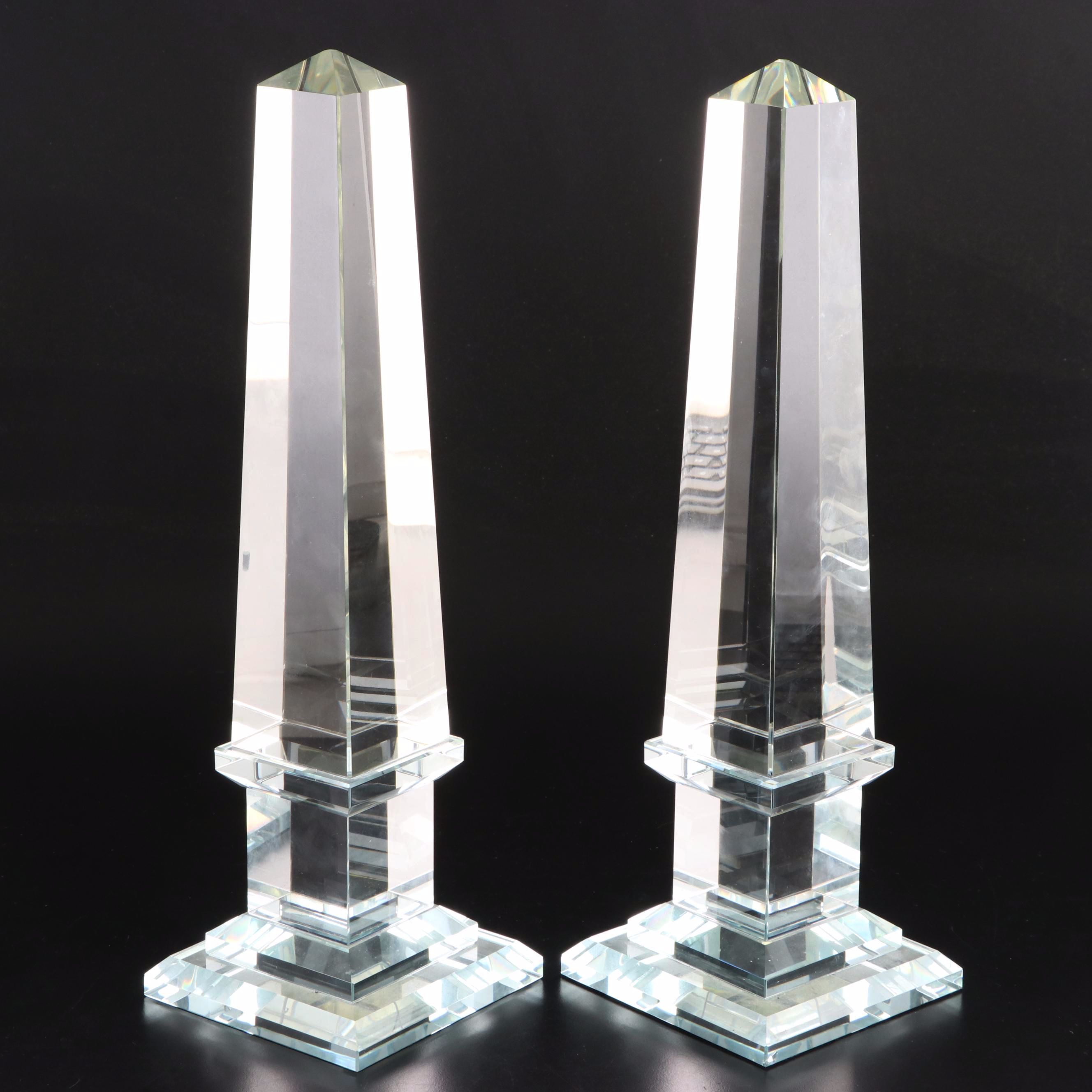 Crystal Table Top Obelisks | EBTH