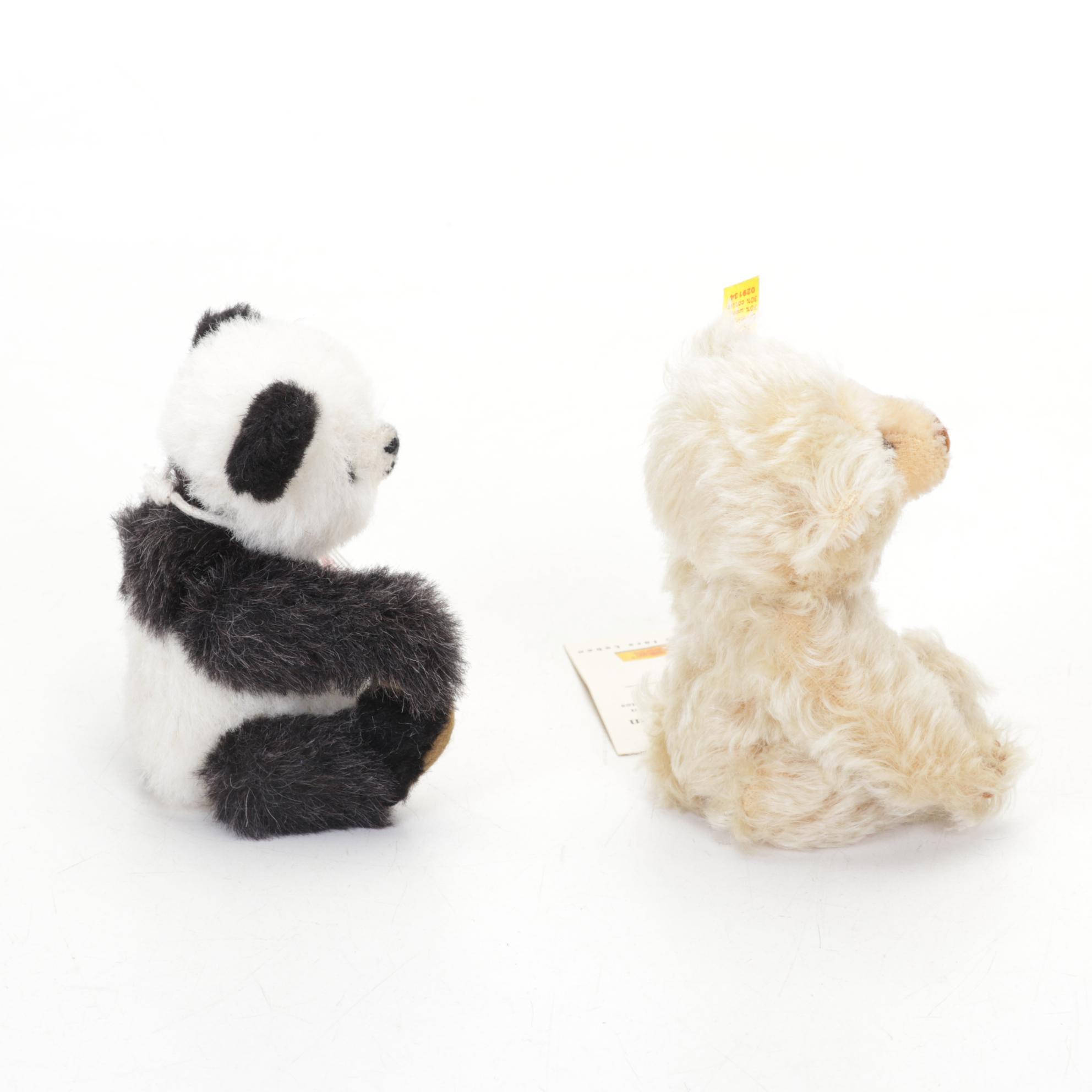 Steiff "1902-2002 Centenary Jubilee" Teddy Bear, "Mochi", Panda Cart ...