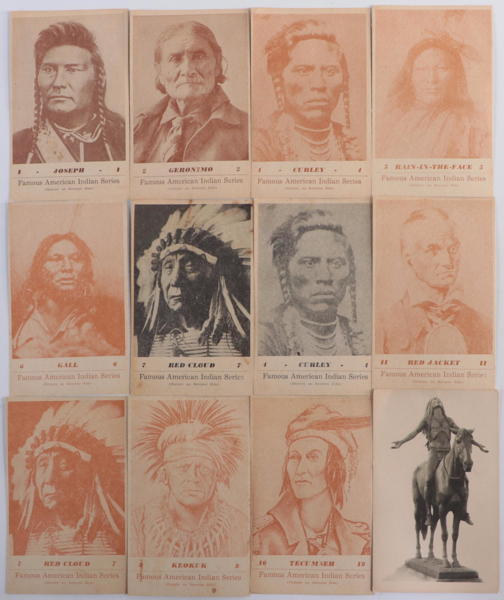 American West Portraiture Postcard Collection, Late 19th Century | EBTH