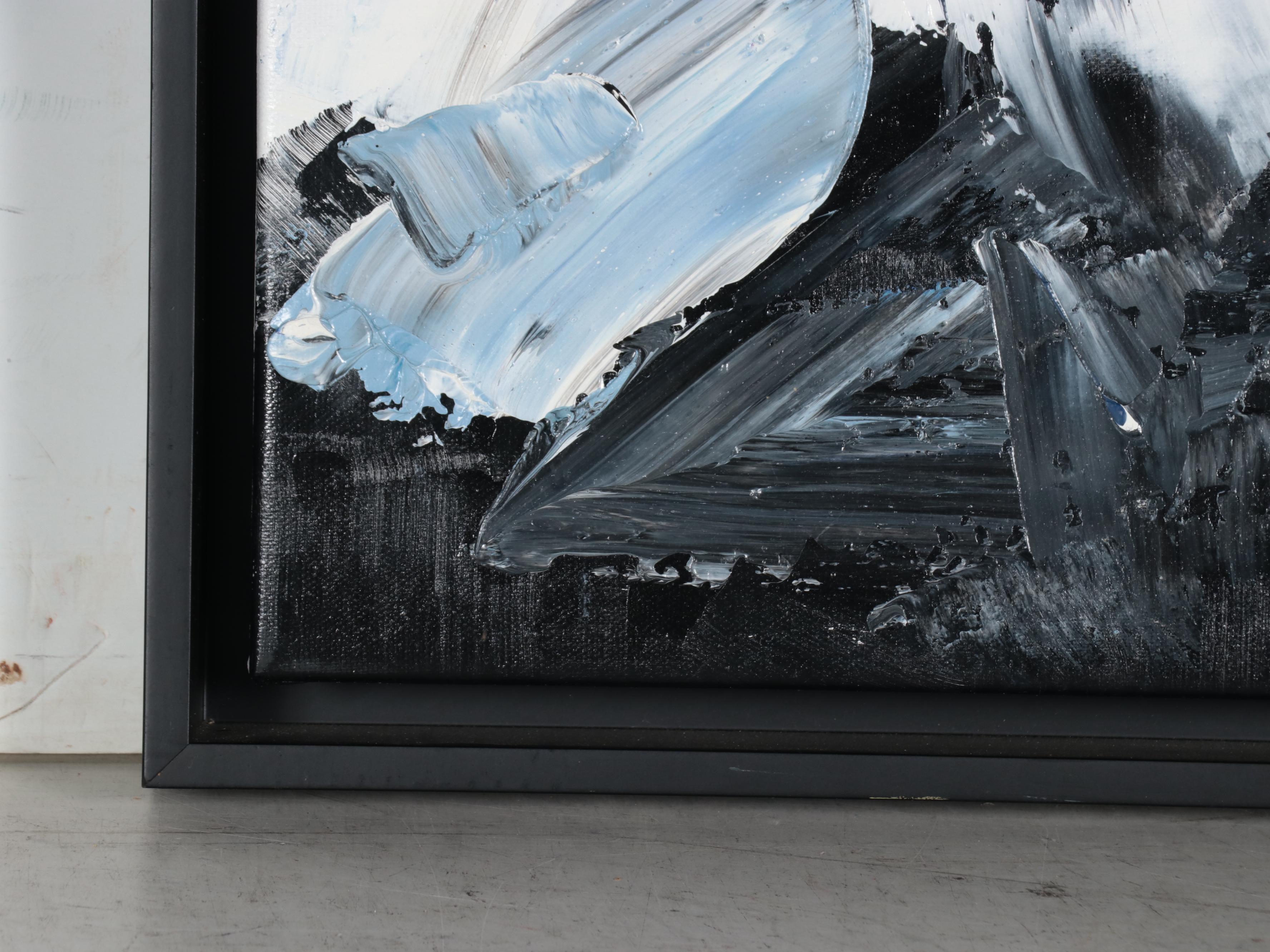 Bing Abstract Expressionist Style Oil Painting, 21st Century | EBTH