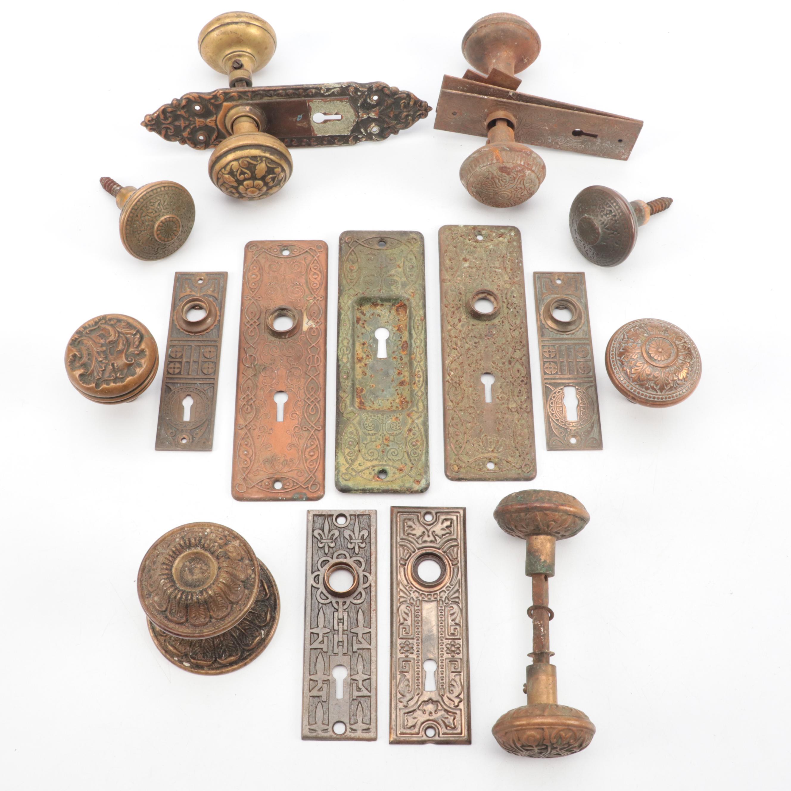 Late Victorian Door Handles and Lock Plates | EBTH