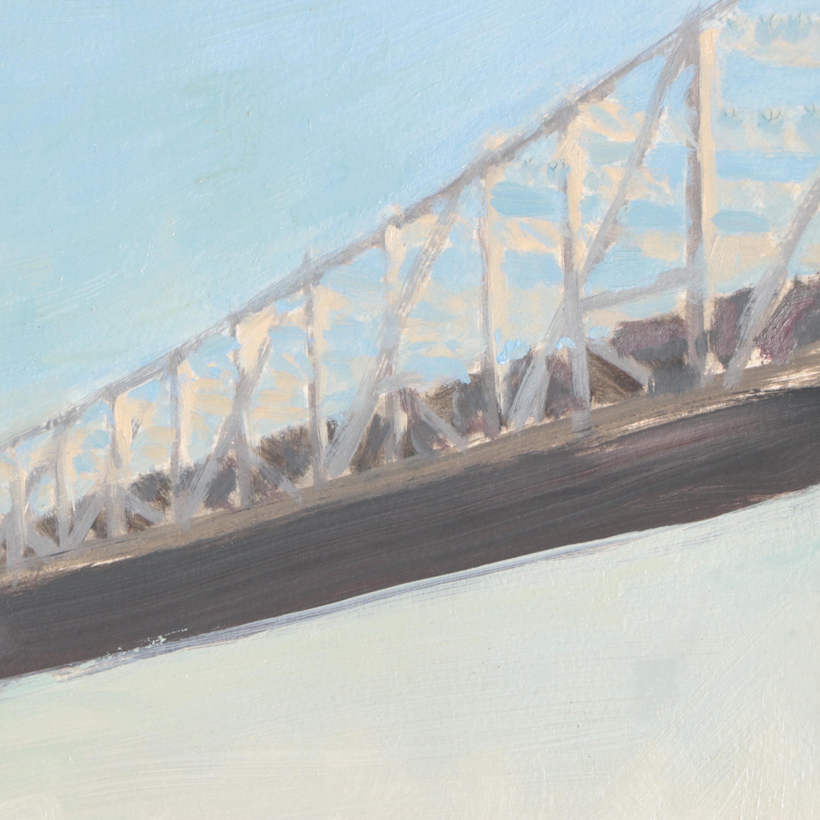 David Mahler Oil Painting of Queensborough Bridge, 2000 | EBTH