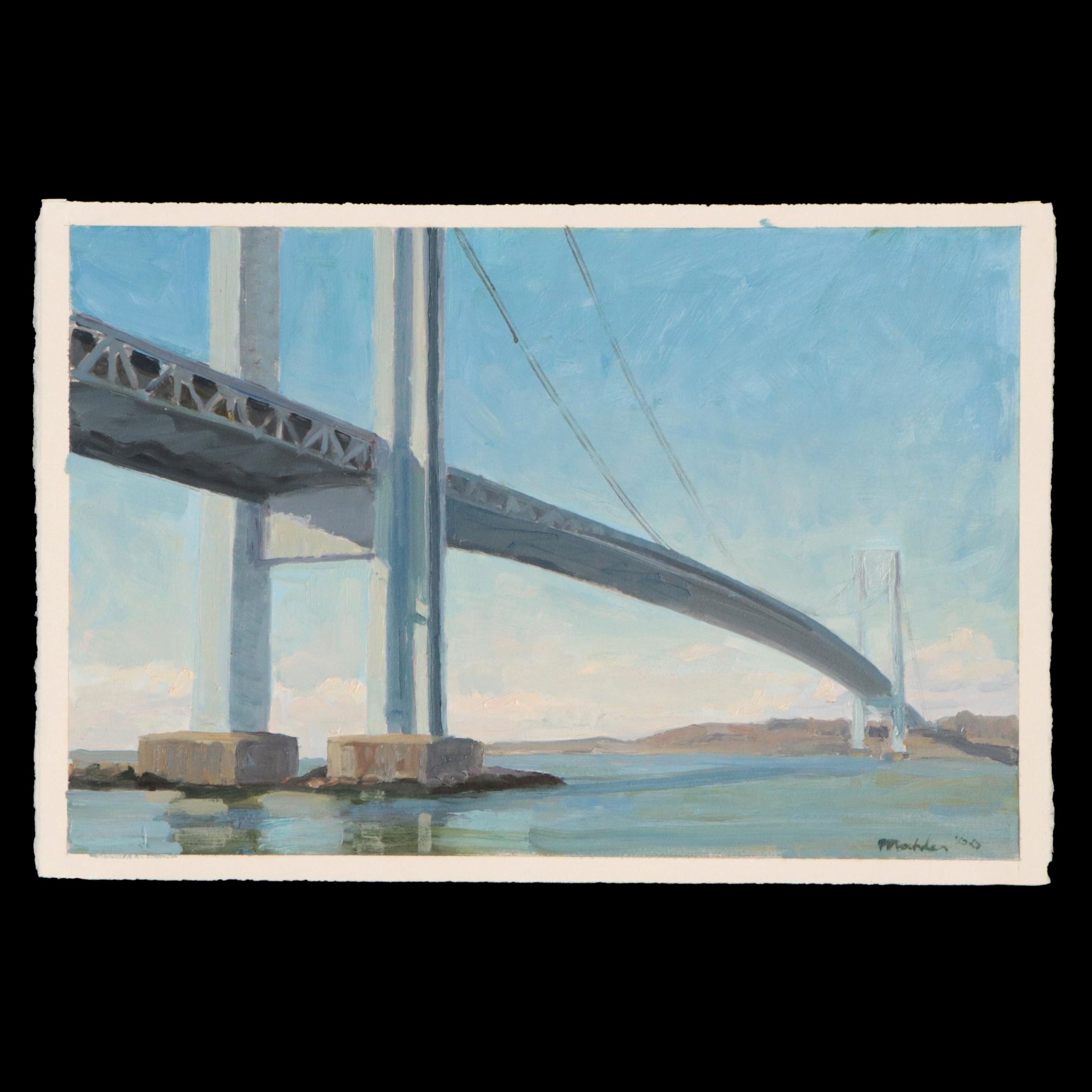 David Mahler Oil Painting "Narrows," 2000 | EBTH