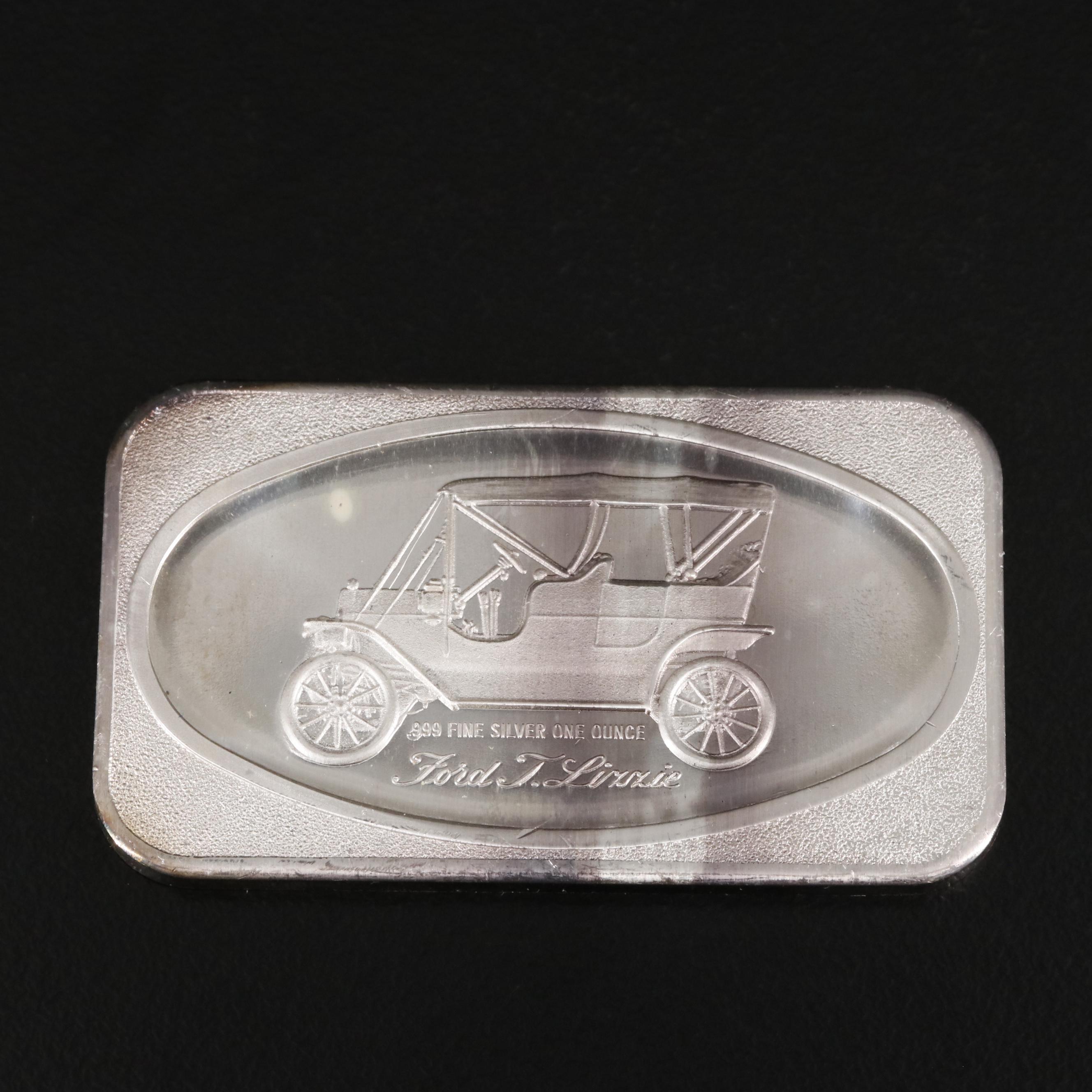 Ford Tin Lizzie Fine Silver Bar | EBTH