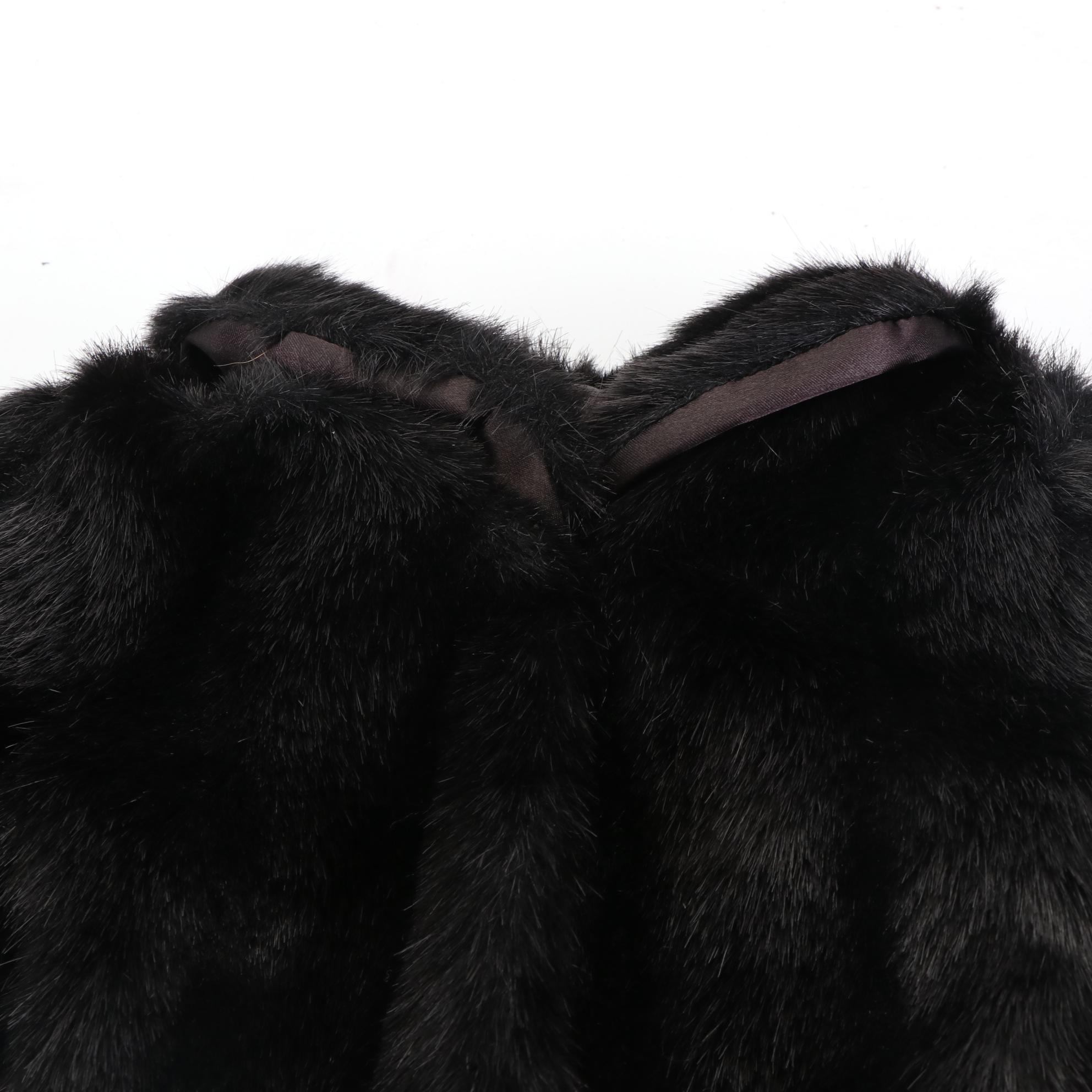 Carousel by Guy Faux Fur Coat Handbag | EBTH