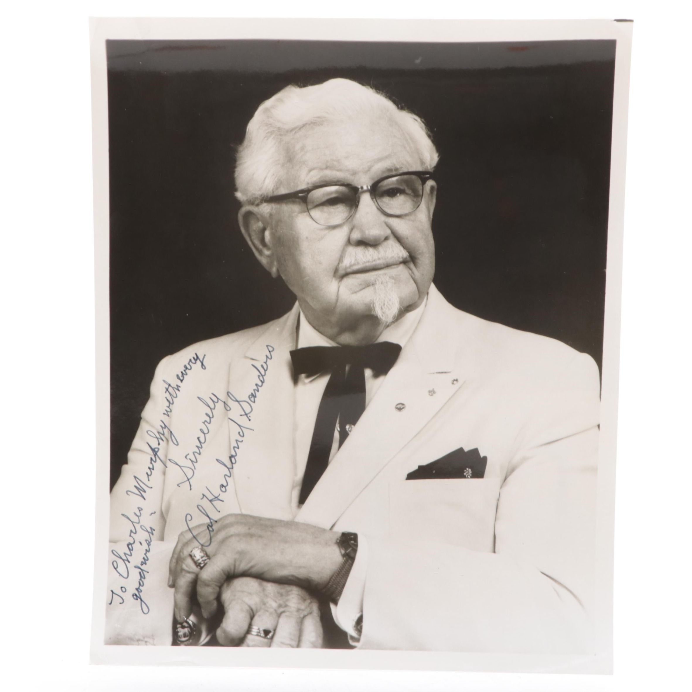 Colonel Sanders Signed Photograph | EBTH
