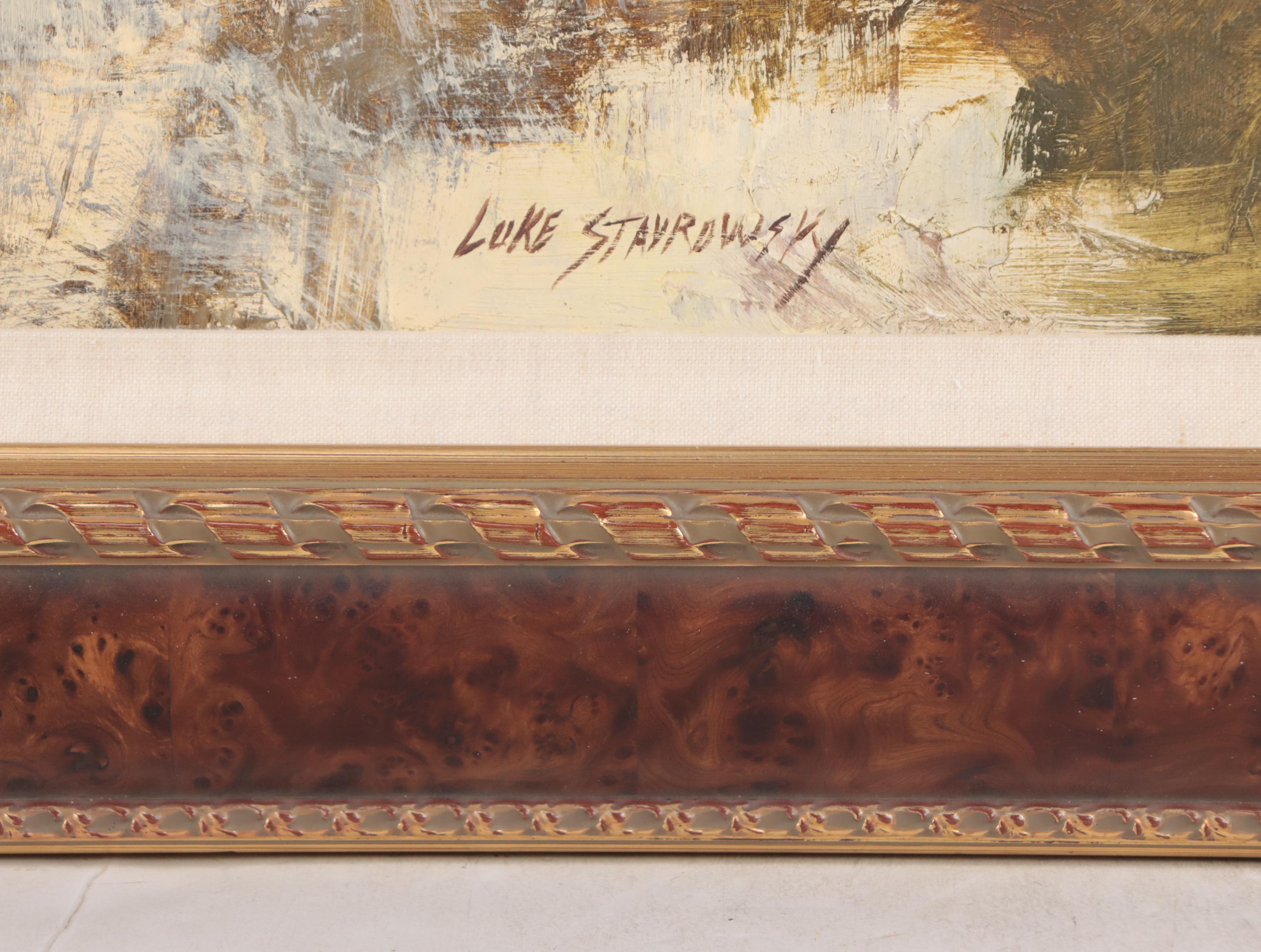 Luke Stavrowsky Oil Painting "Mellow Green," 2004 | EBTH